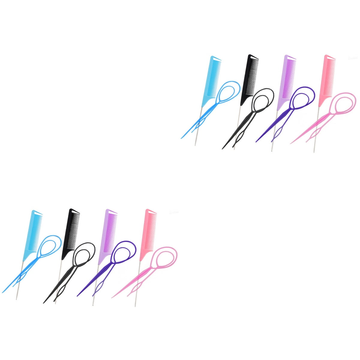 2 Count Hair Needle French Braid Tool DIY Accessories Styling ...