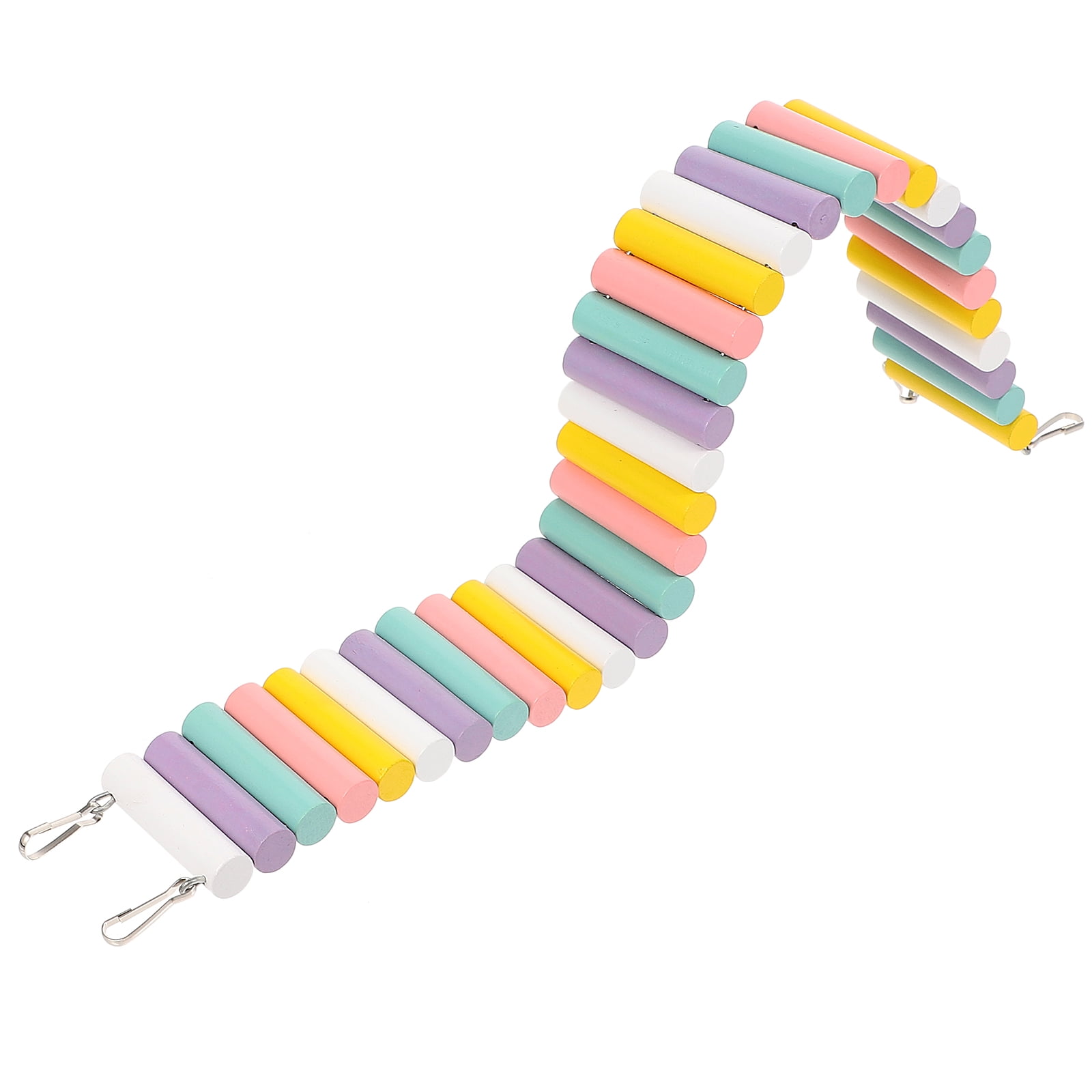 WHAMVOX Bite- Climbing Ladder Multi-Colored For Pet Owners 2Pcs 19.7X2 ...