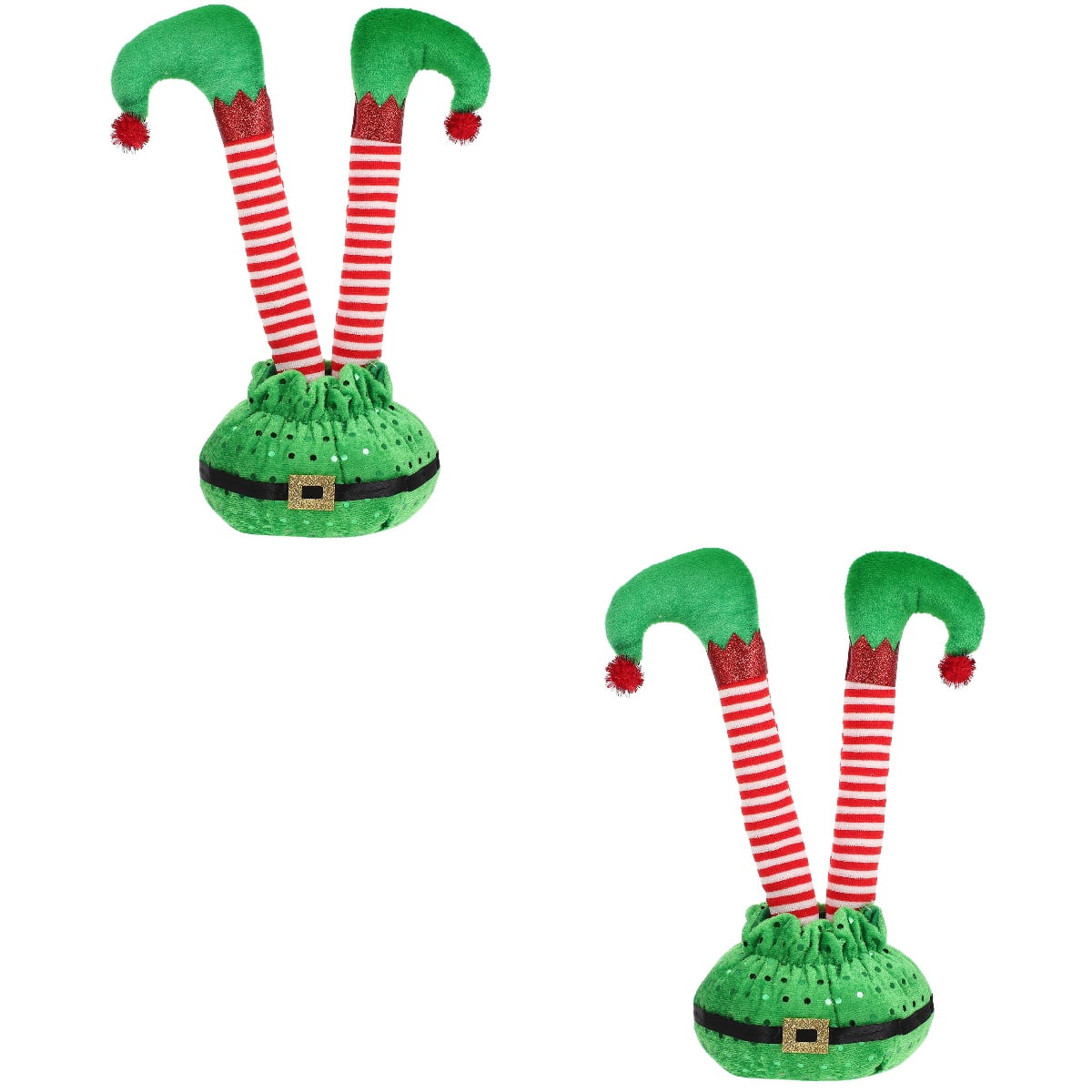 2 Count Handstand Elf Legs Table Decor Party Gift Hanging Elf Legs ...