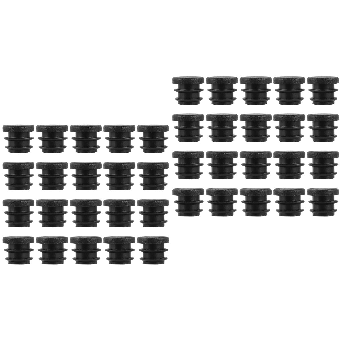 2 Pieces Pocket Hole Plugs Chair Pad Plug Furniture Leg End Caps 1.6X1 ...