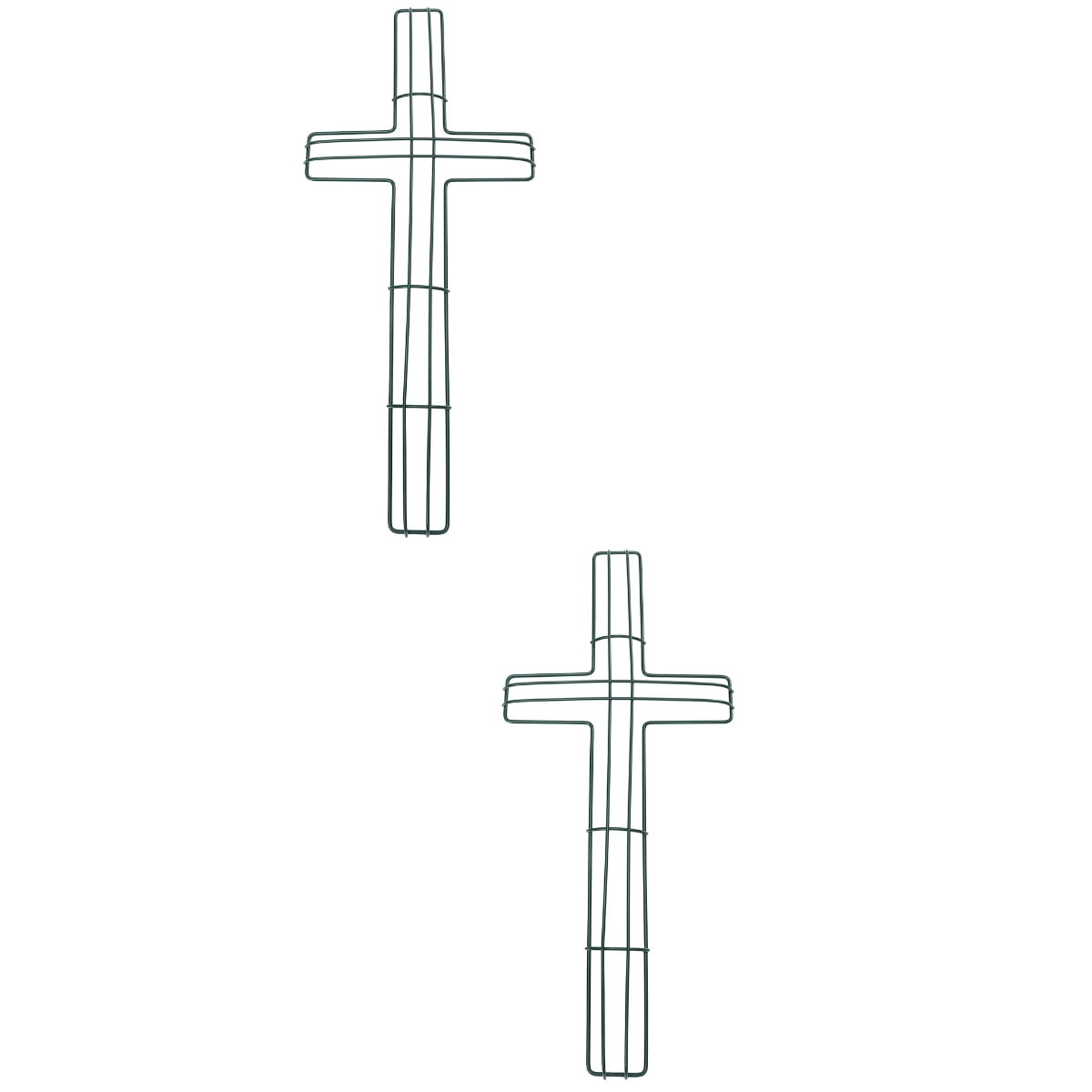 2 Count Cross Garland 40.00X18.00X1.50CM Green - Walmart.com