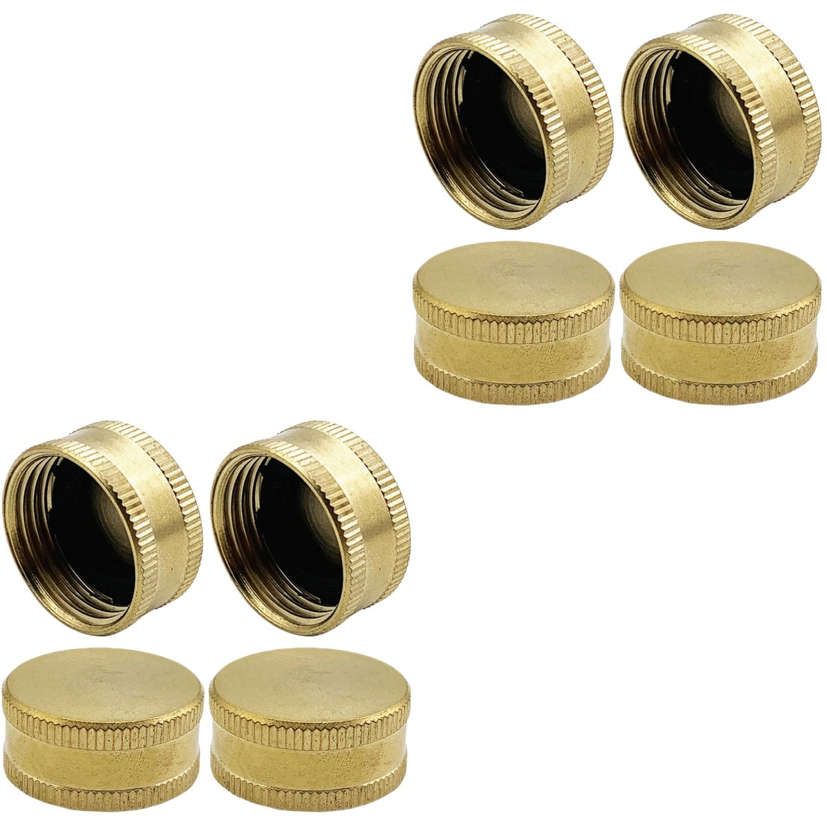 2 Count Hose Plug Female to Garden Connector Cover End Seal Stopper ...