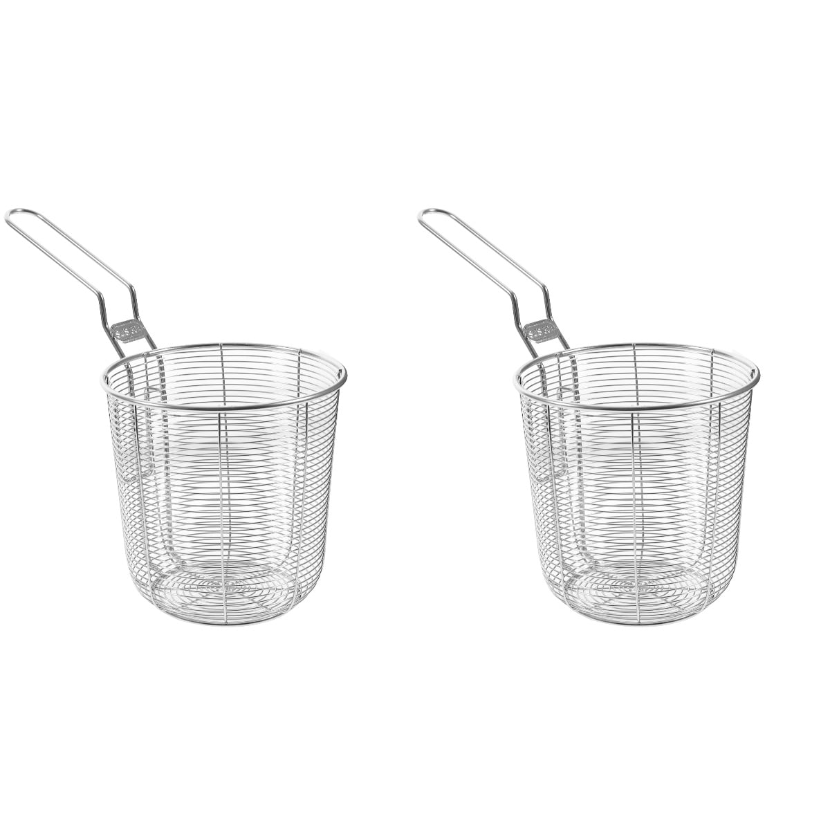 2 Count Hot Pot Colander Stainless Steel Mesh Food Serving Strainer ...
