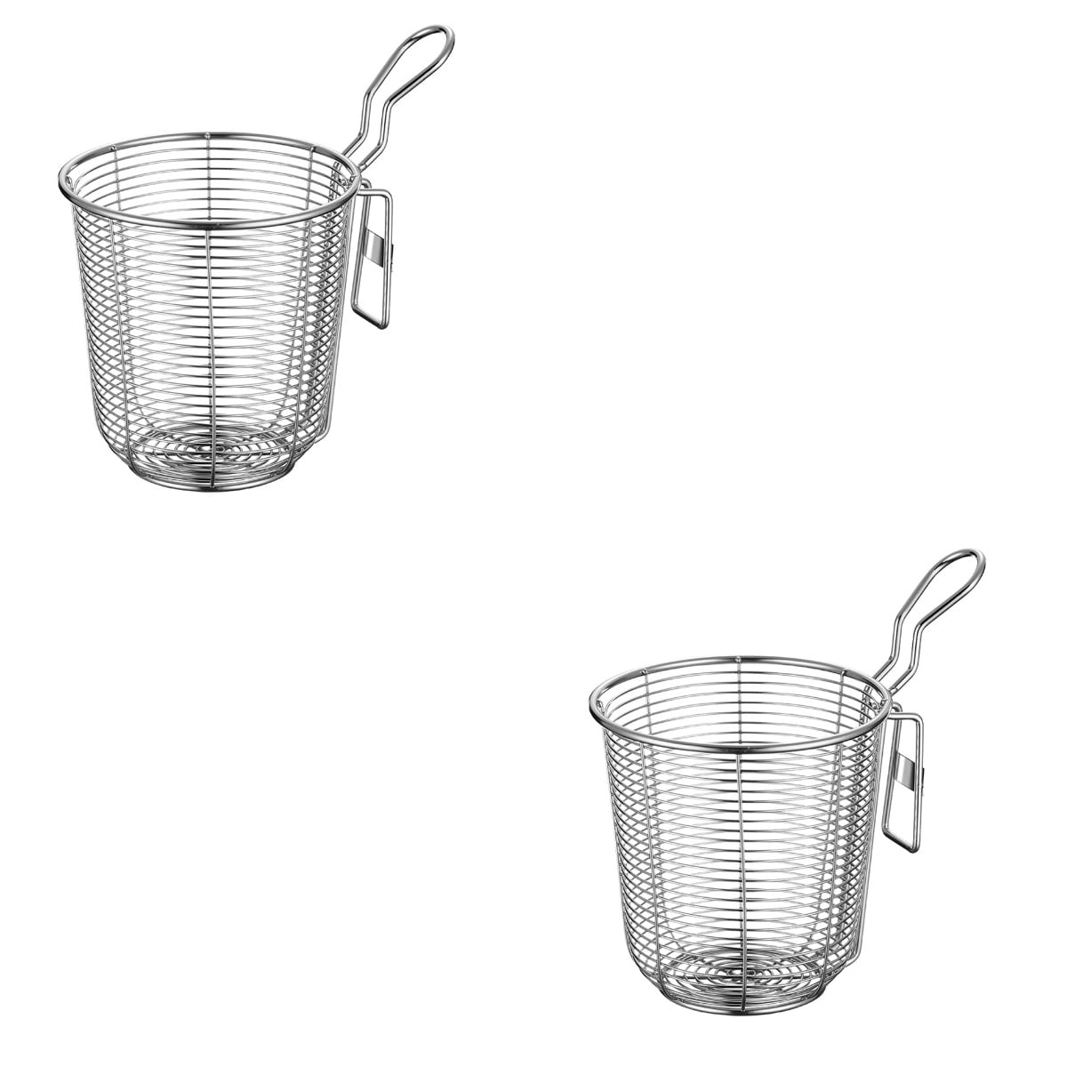 2 Count Hot Pot Colander Stainless Steel Slotted Spoon Kitchen ...