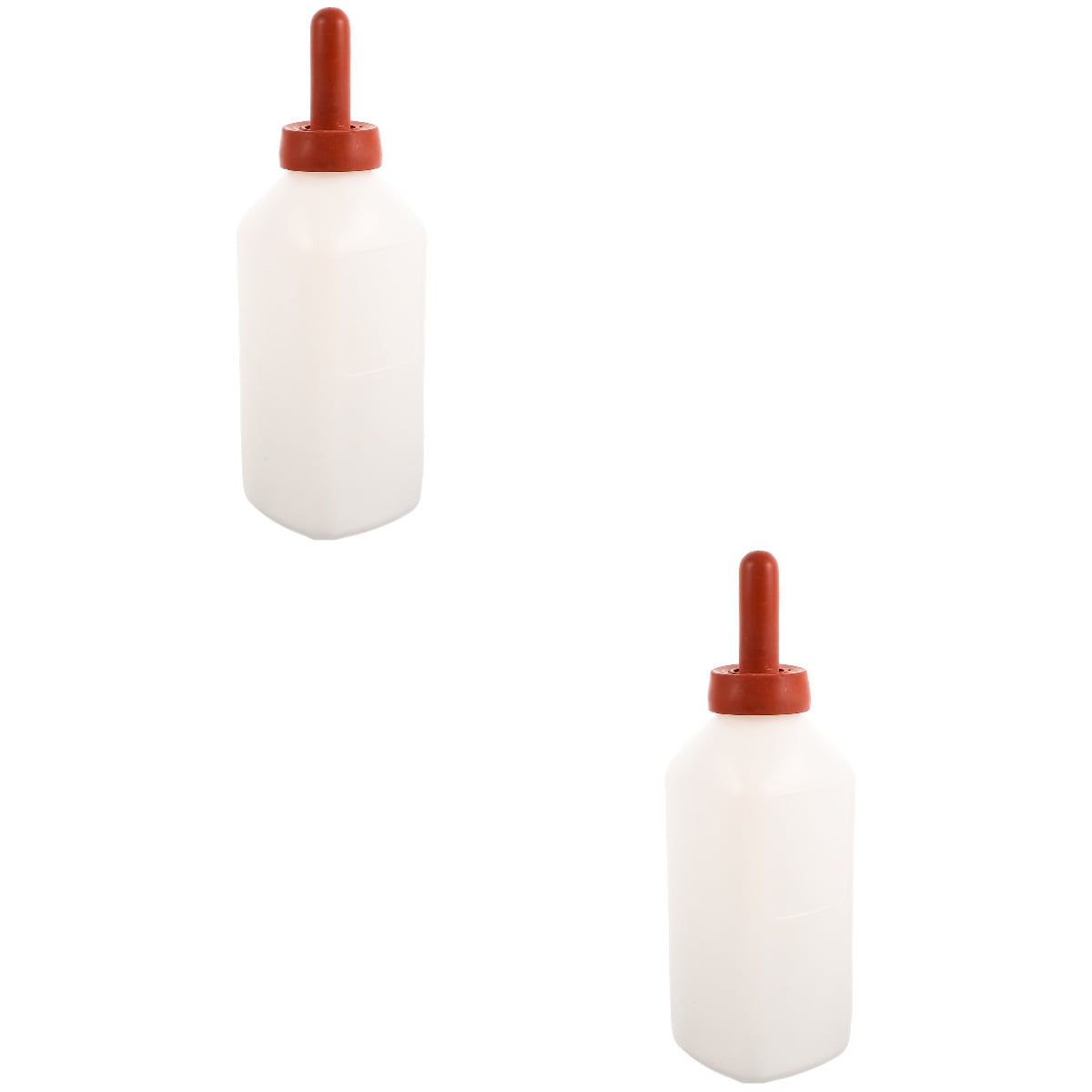 2 Count Infant Bottles Lamb Feeding Calf Ewe's Milk Nipples Newborn ...