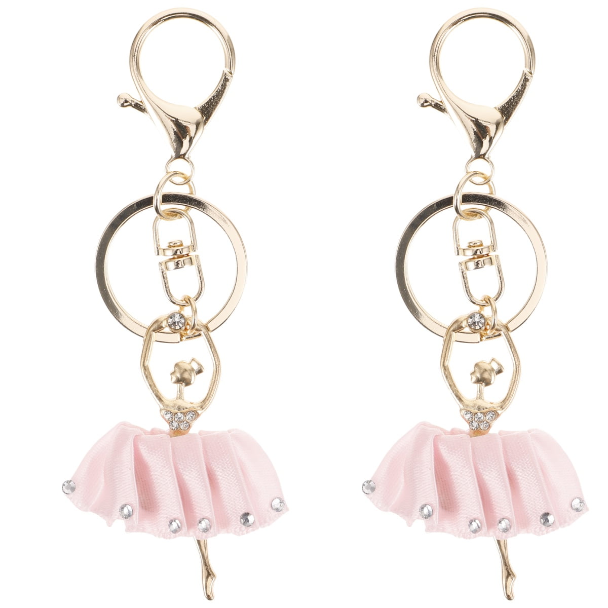 2 Count Key Fob Chain Angel Keychain Womens Bday Gifts Birthday ...