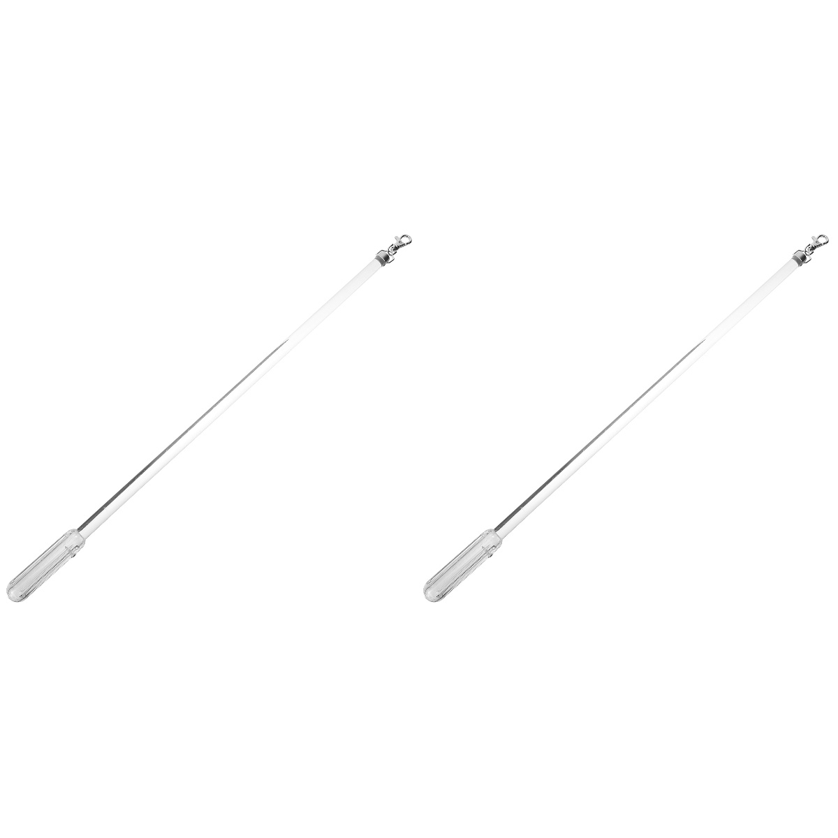 2 Count Keychain Curtain Rod Curtain Wand Curtain Parts Vertical Blind ...