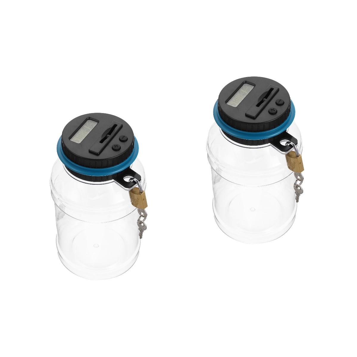 2 Count Kid Counting Bank Kids Digital Total Piggy Account Money ...