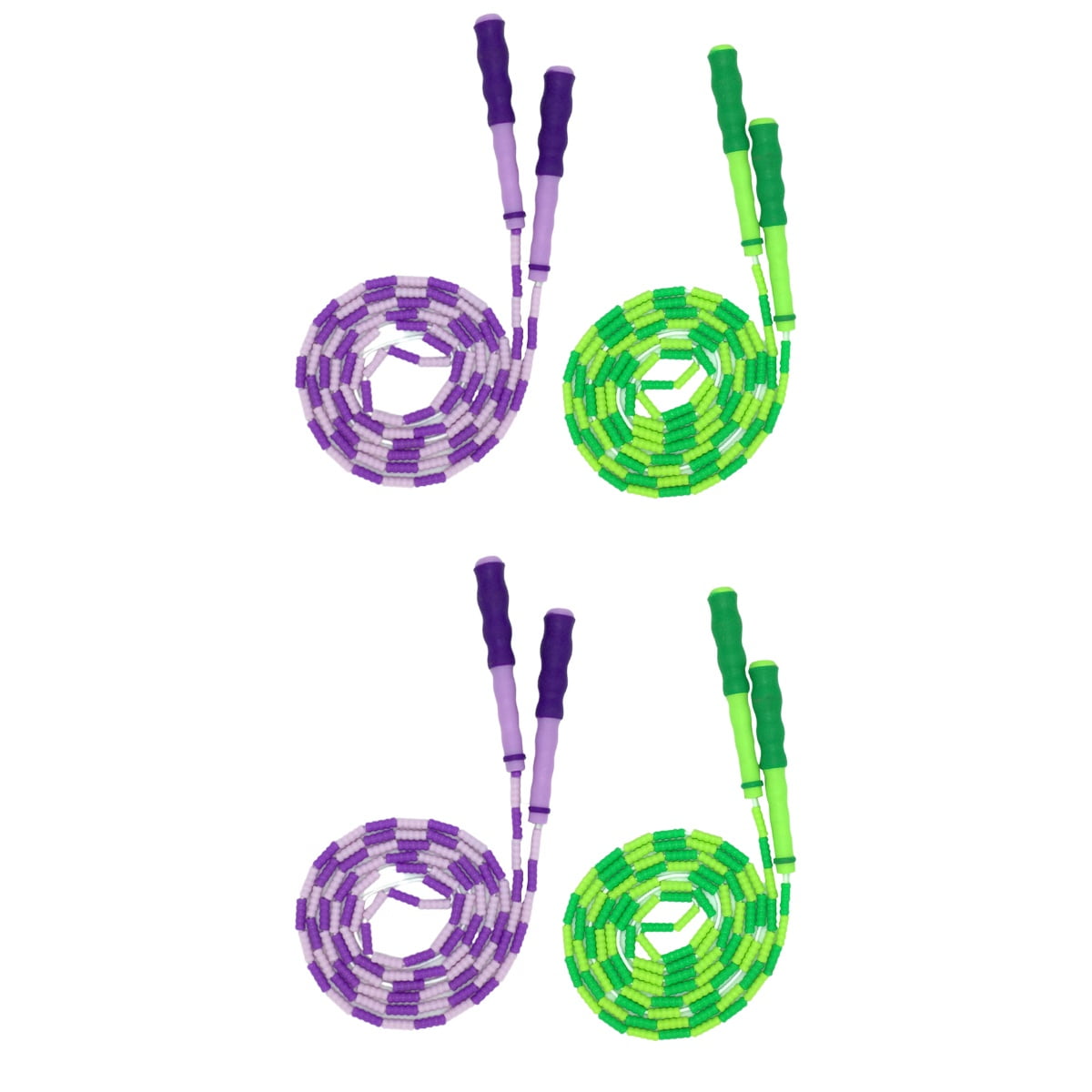 2 Count Kid Jumping Rope Kids Skipping Adjustable Dumbbell Child ...