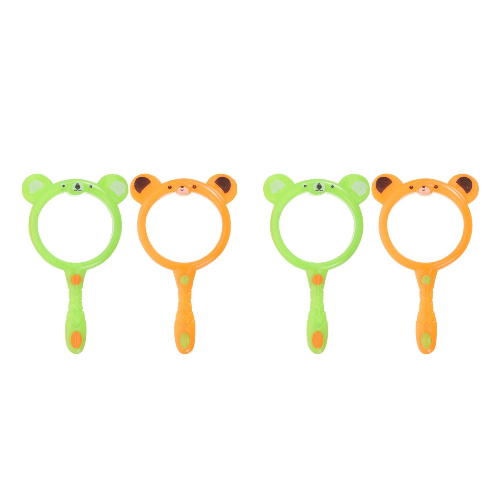 2 Count Kids Handheld Glass Reading Magnifier Pupils 14.5X8.5X1.5CM ...