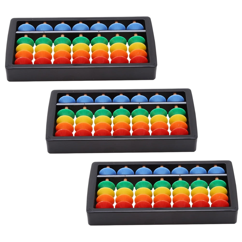 2 Count Kids Toys 7 Gears Abacus Brain Development Math Learning Tool ...