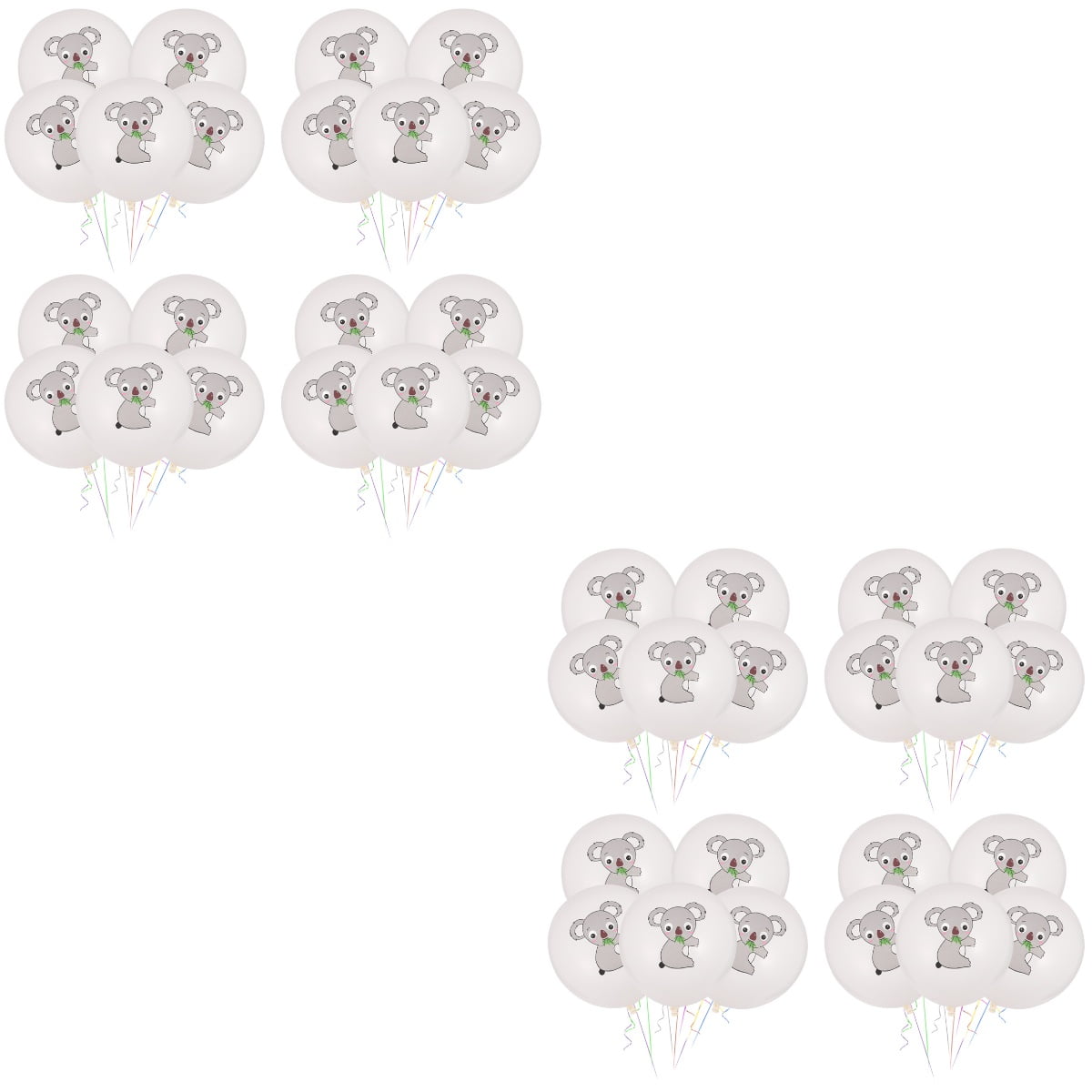 2 Count Koala Party Supplies Table Decor Balloons - Walmart.com