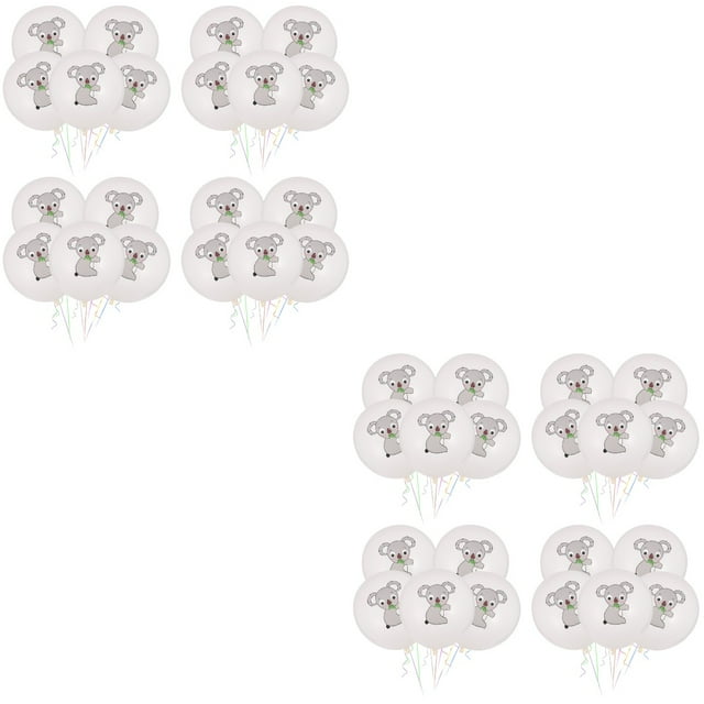 2 Count Koala Party Supplies Table Decor Balloons - Walmart Business ...