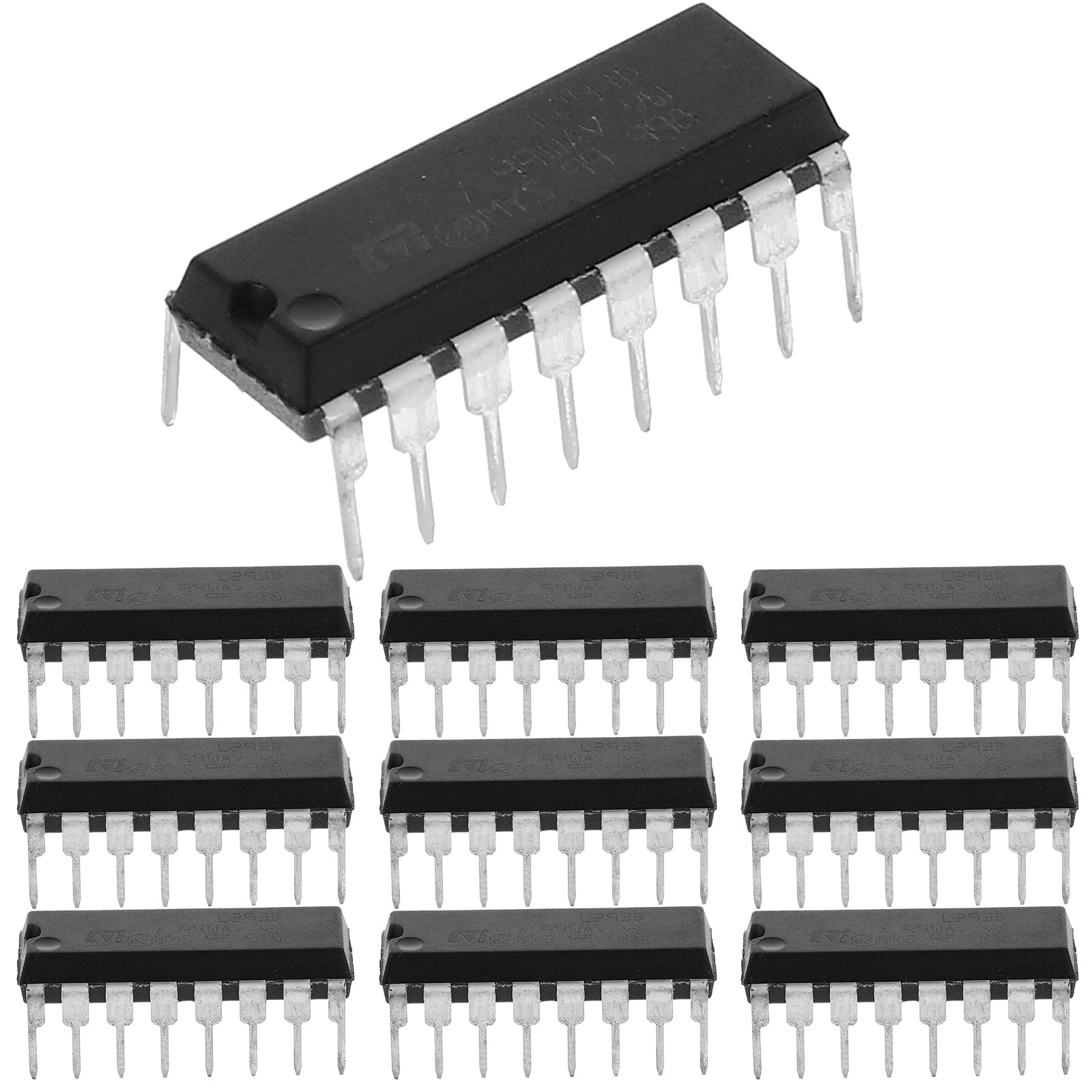 2 Count L293D Motor Controller IC Driver Electronic - Walmart.com