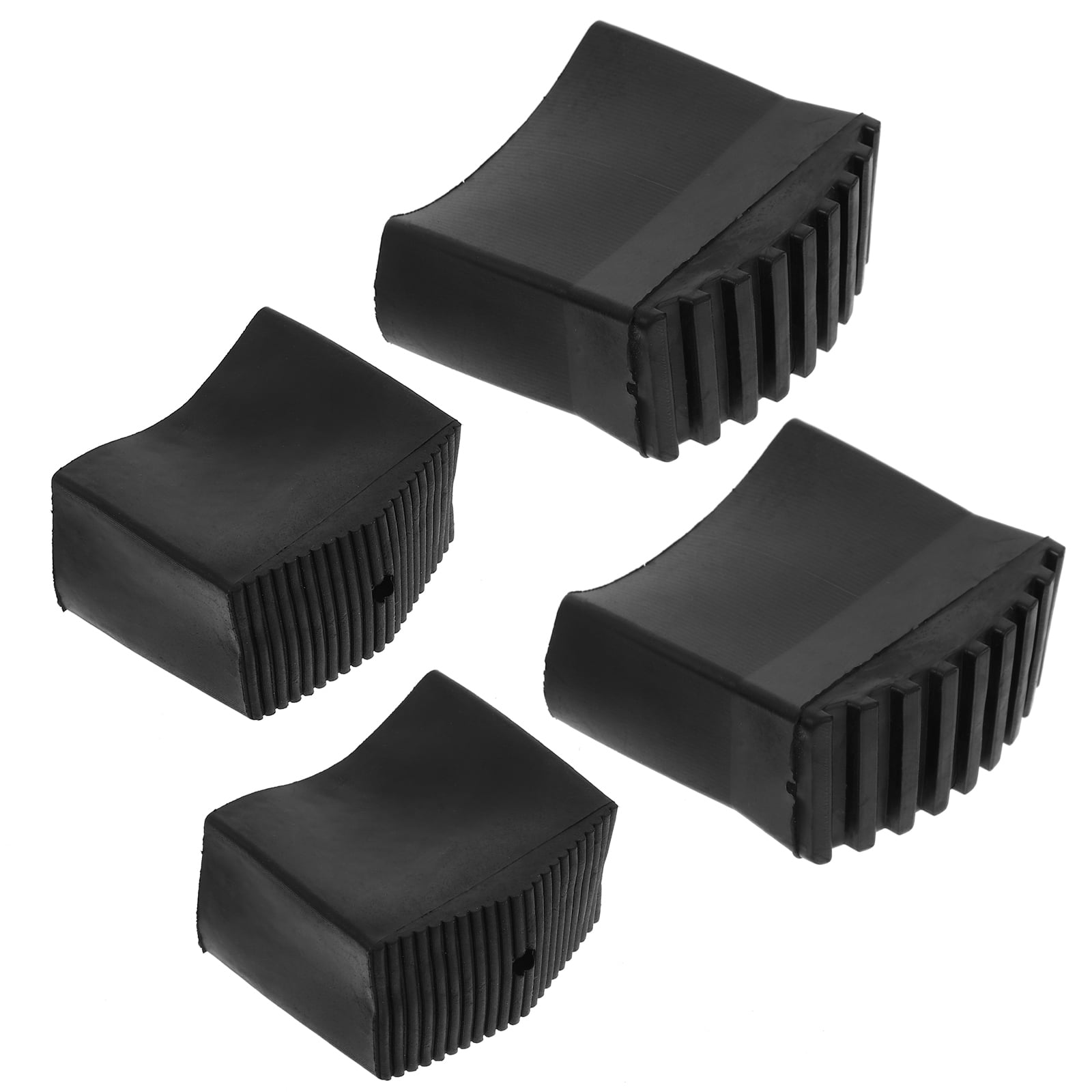 2 Count Ladder Foot Pad Mat Step Stool Parts Platform Black - Walmart.com