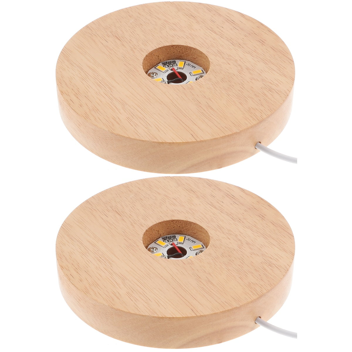 2 Count Lamp Holder Night Light LED Monitor Stand Decor - Walmart.com
