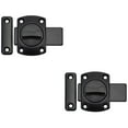 2 Count Latches Bolts Screen Door Lock Home Security Door Lock Cabinet ...