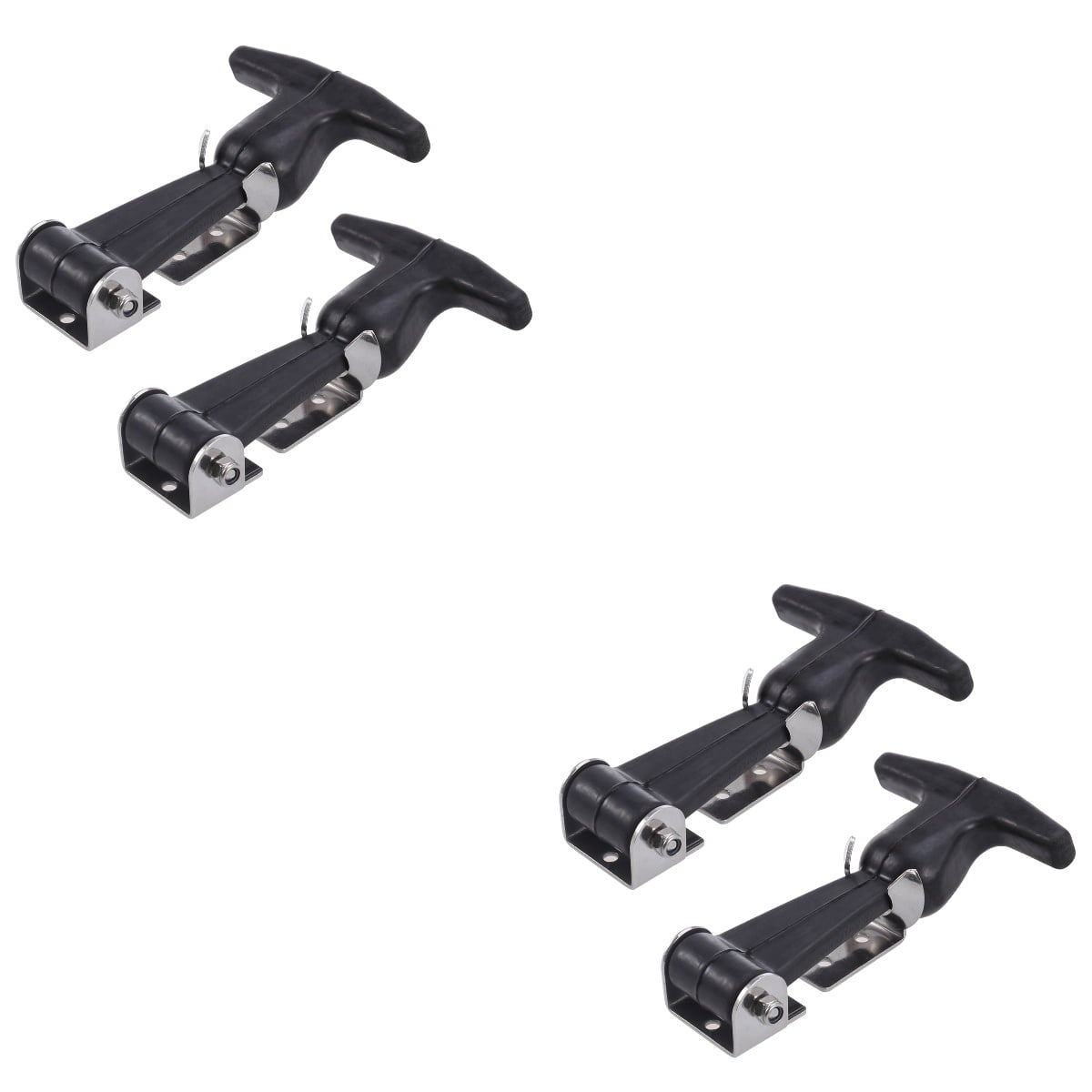 2 Count Latches Hooks Cart Tool Box Engineering Machine Hood - Walmart.com