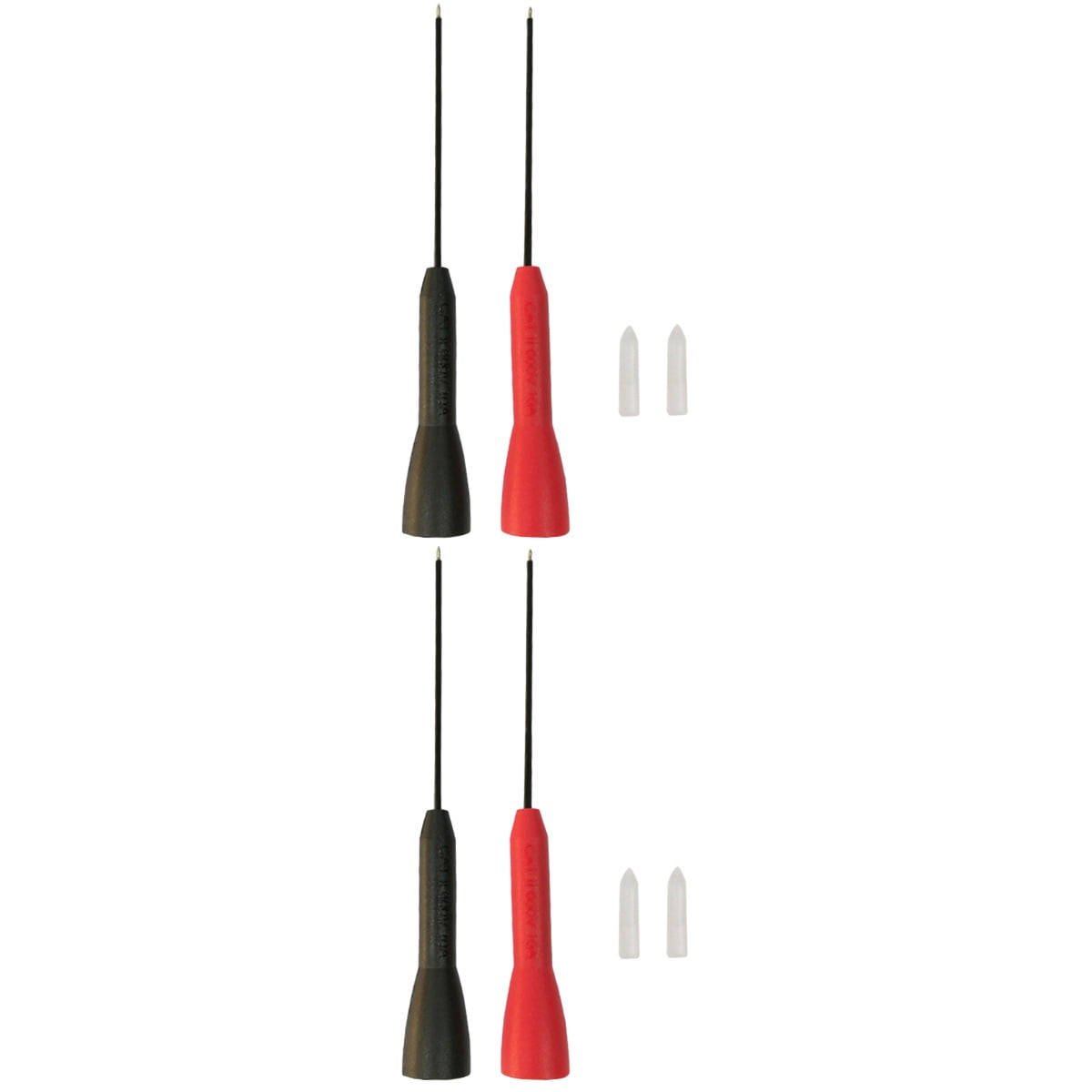 2 Count Lead Banana Plugs Silicone Probes for Multimeter Cable Tester ...