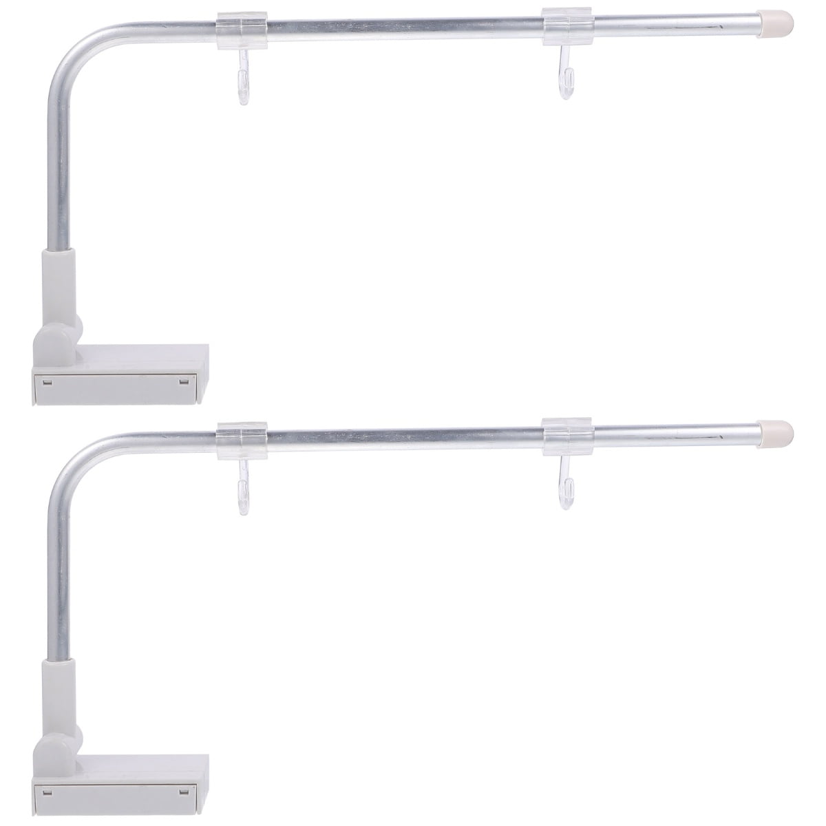 2 Count Magnetic Base Sign Holder Stand Strip Stands Shopping - Walmart.com