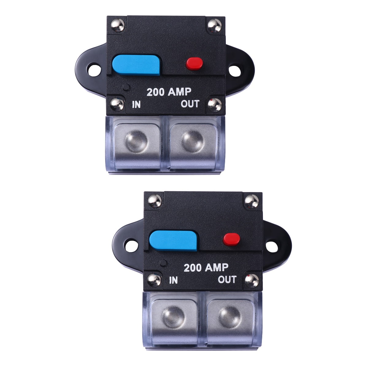 2 Count Manual Reset Circuit Breaker Amp Surface Mount Kit Car ...