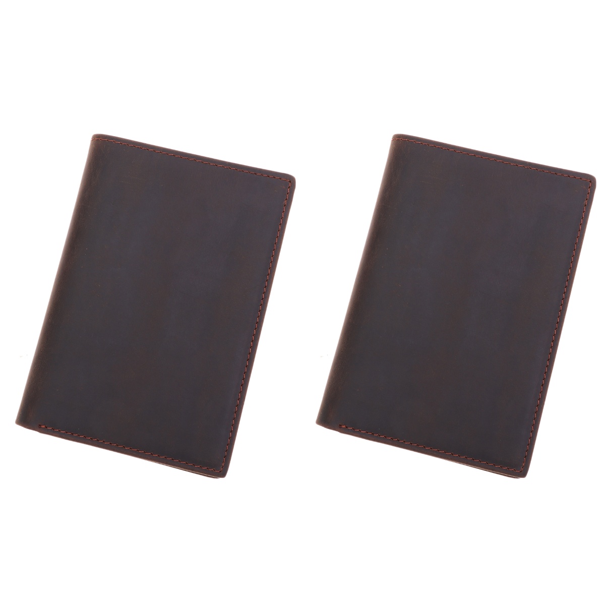 2 Count Mens Wallets Wallet for Men Cases Leather Purse Little Wallet ...