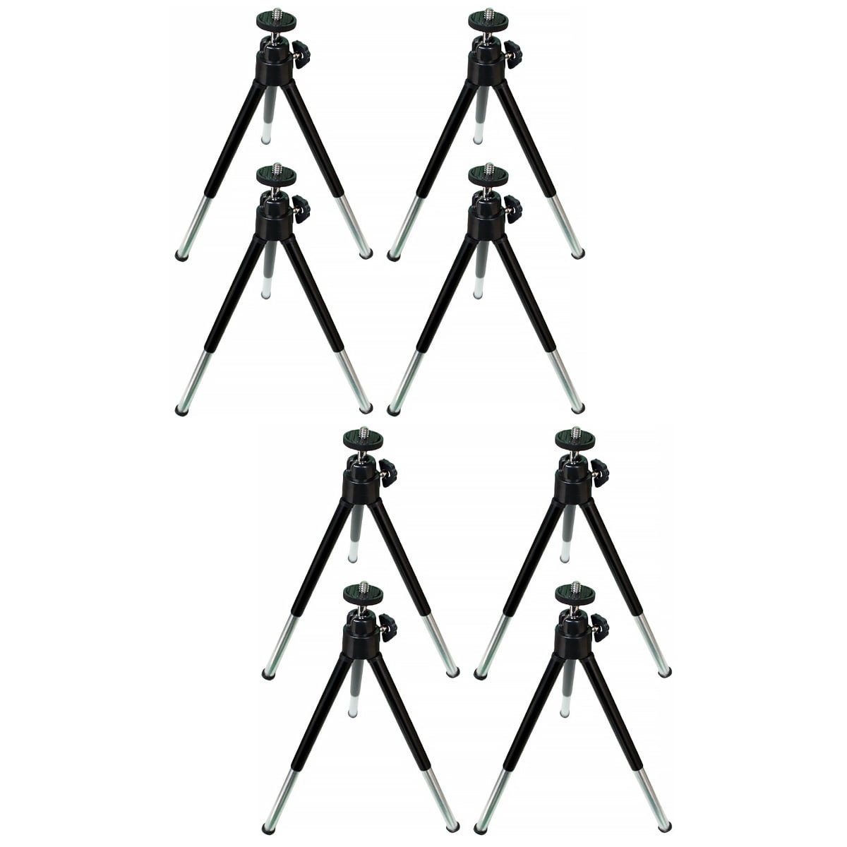 2 Count Micro Tripod Compact Tripod Mini Mobile Phone Tripod 14.5x4CM ...