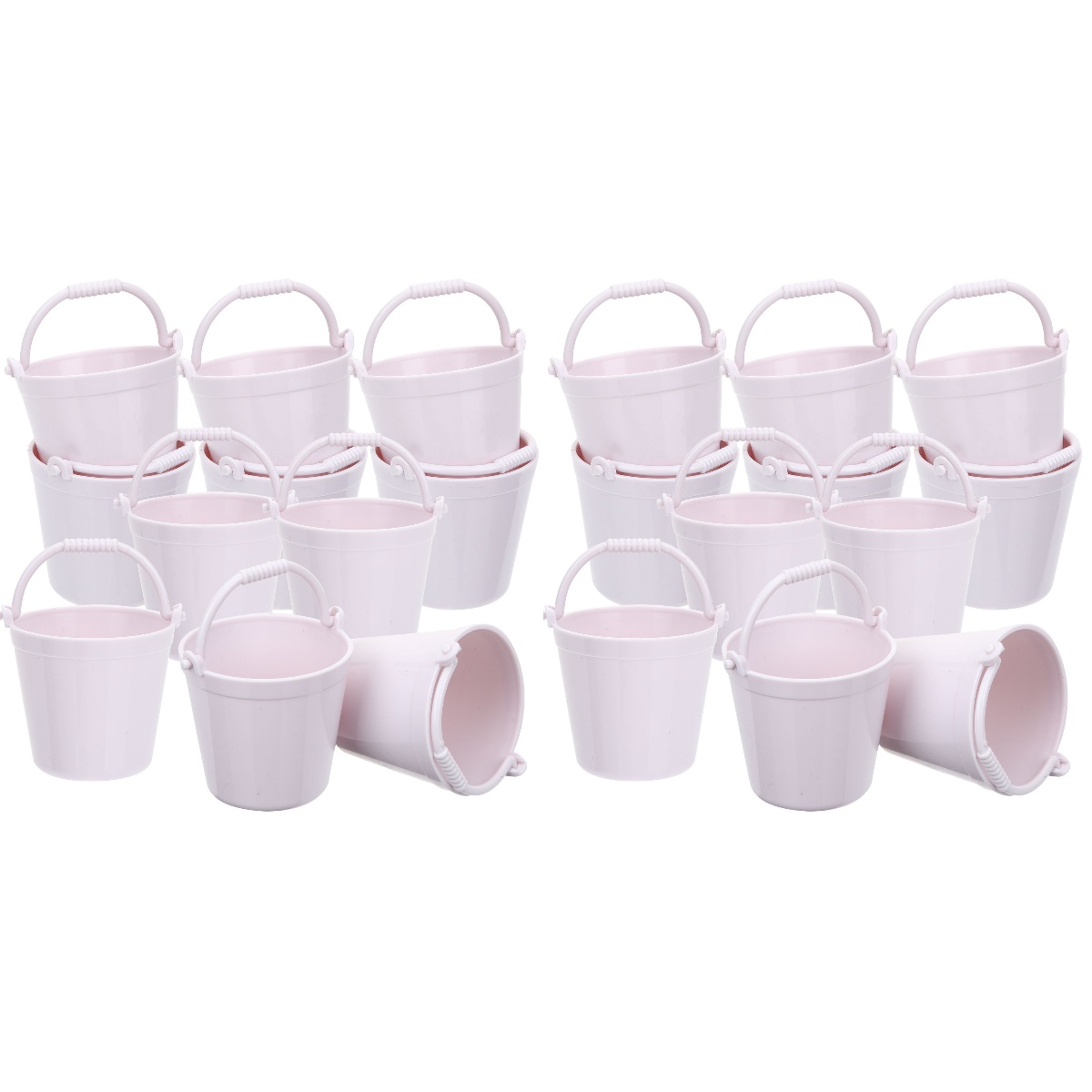 2 Count Mini Bucket Miniature Garden Crafting Materials Child - Walmart.com