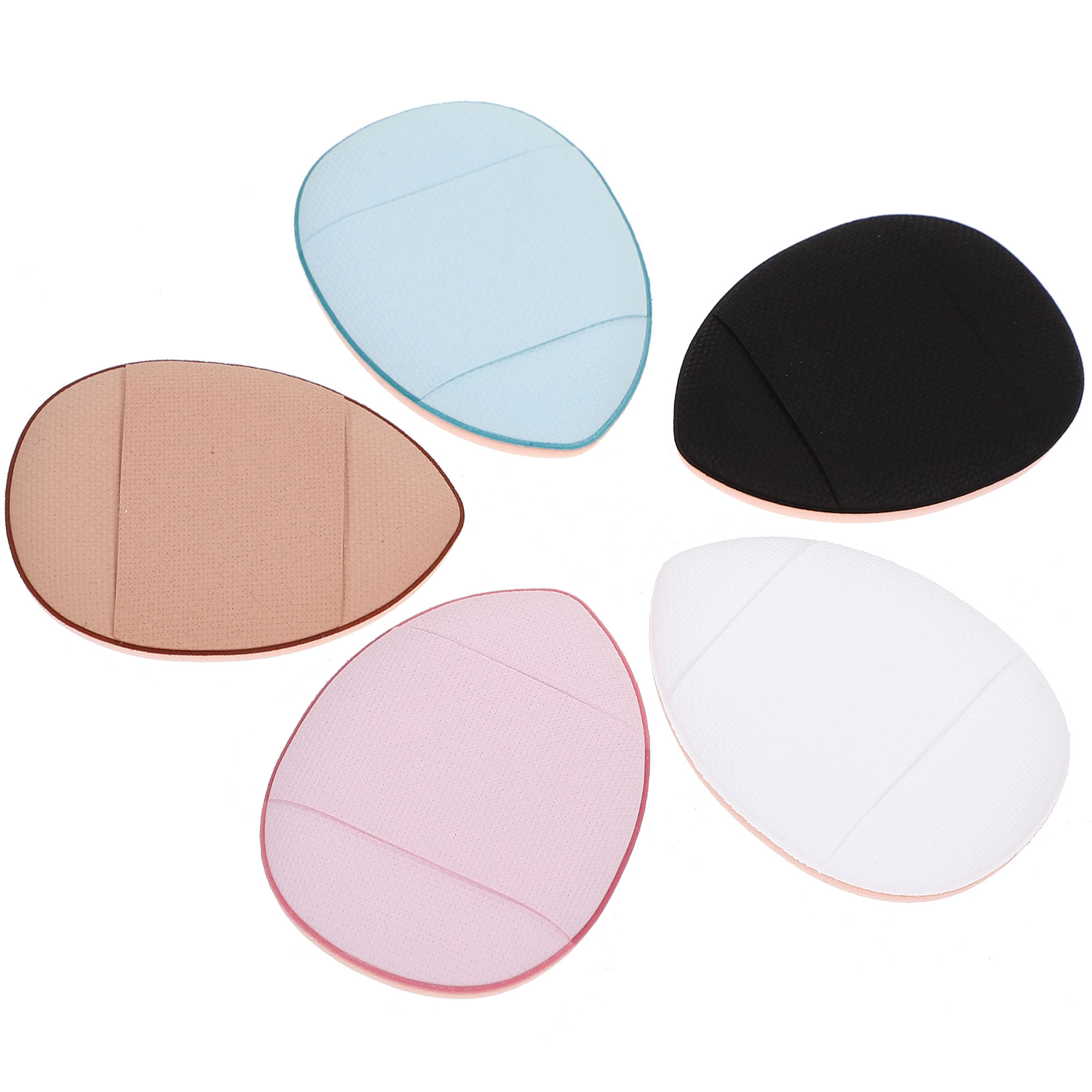 2 Count Mini Finger Puff Loose Powder Make up Sponges Facial - Walmart.com