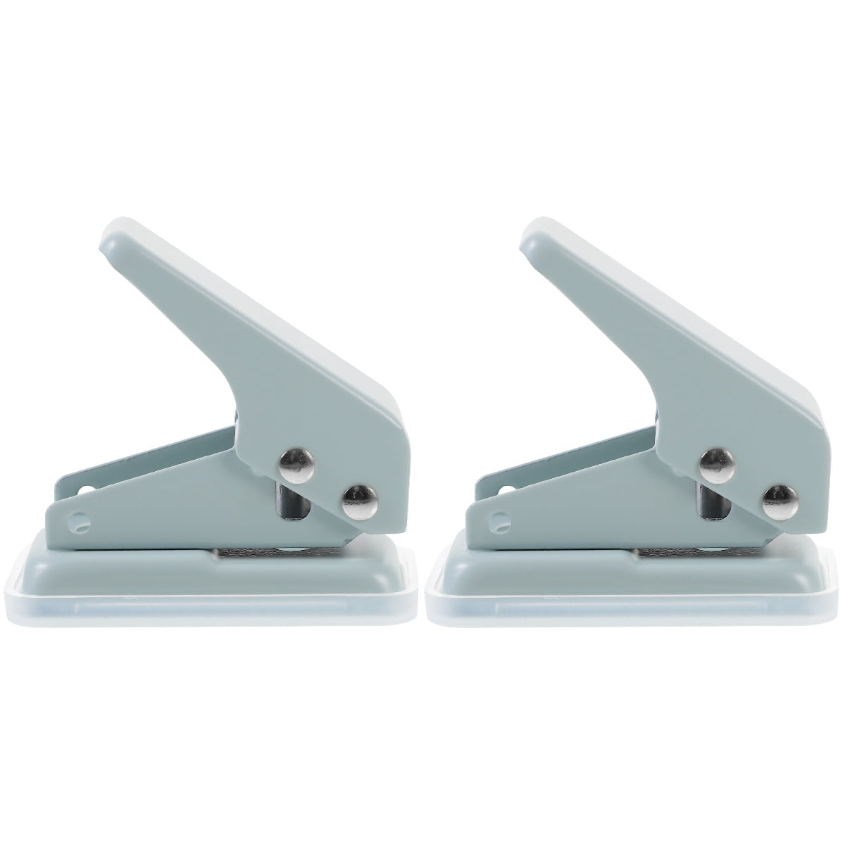 FENGGUIQU Light Pressure Operation 2Pack Mini Hole Punch for Office ...