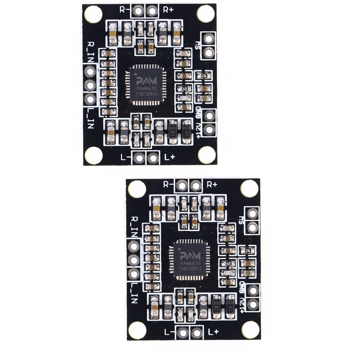 TABLZONE Compact Stereo Amplifier 10W, High Efficiency, Over-Current ...