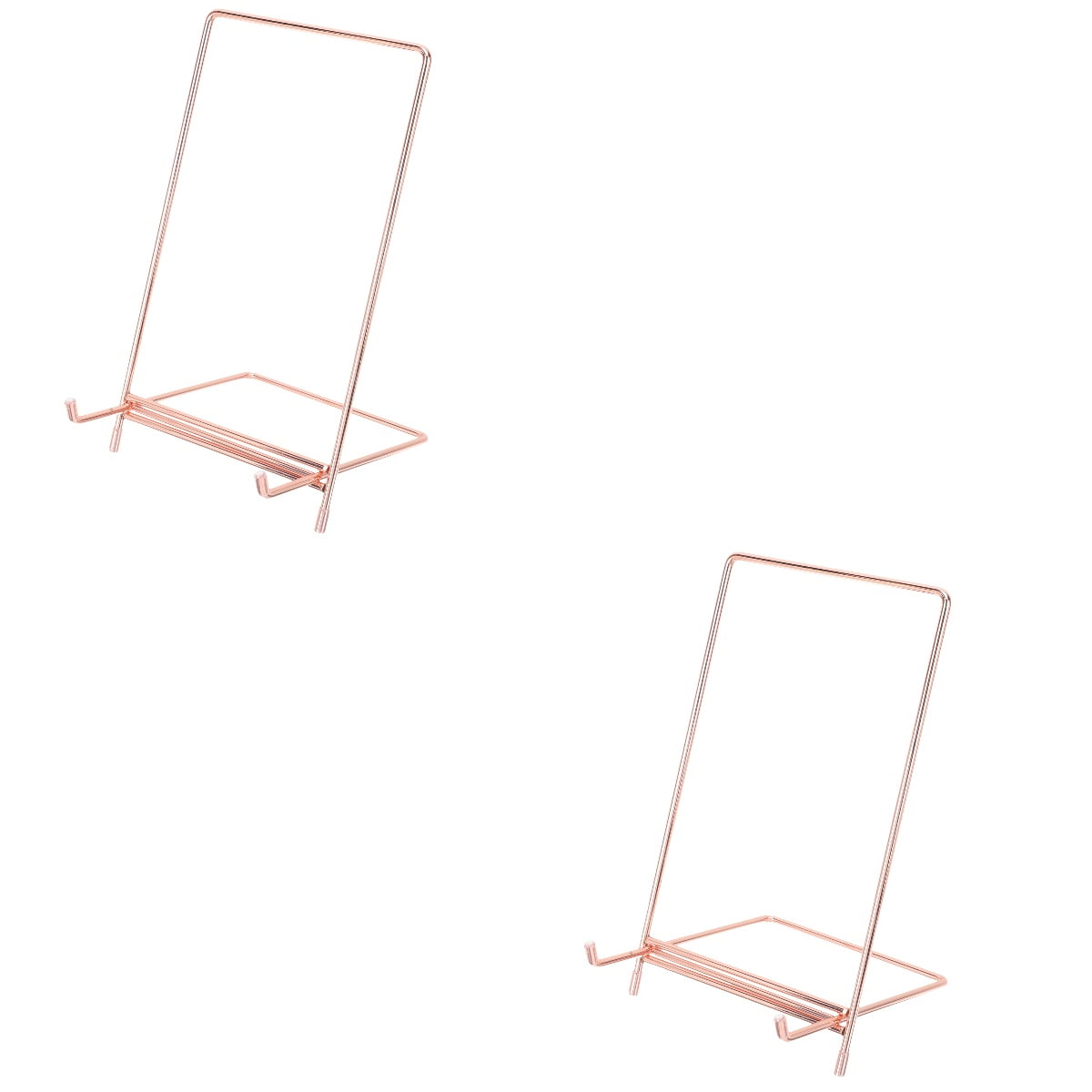 2 Count Minimalist Recipe Holder Display Shelves Plate Display Stands ...