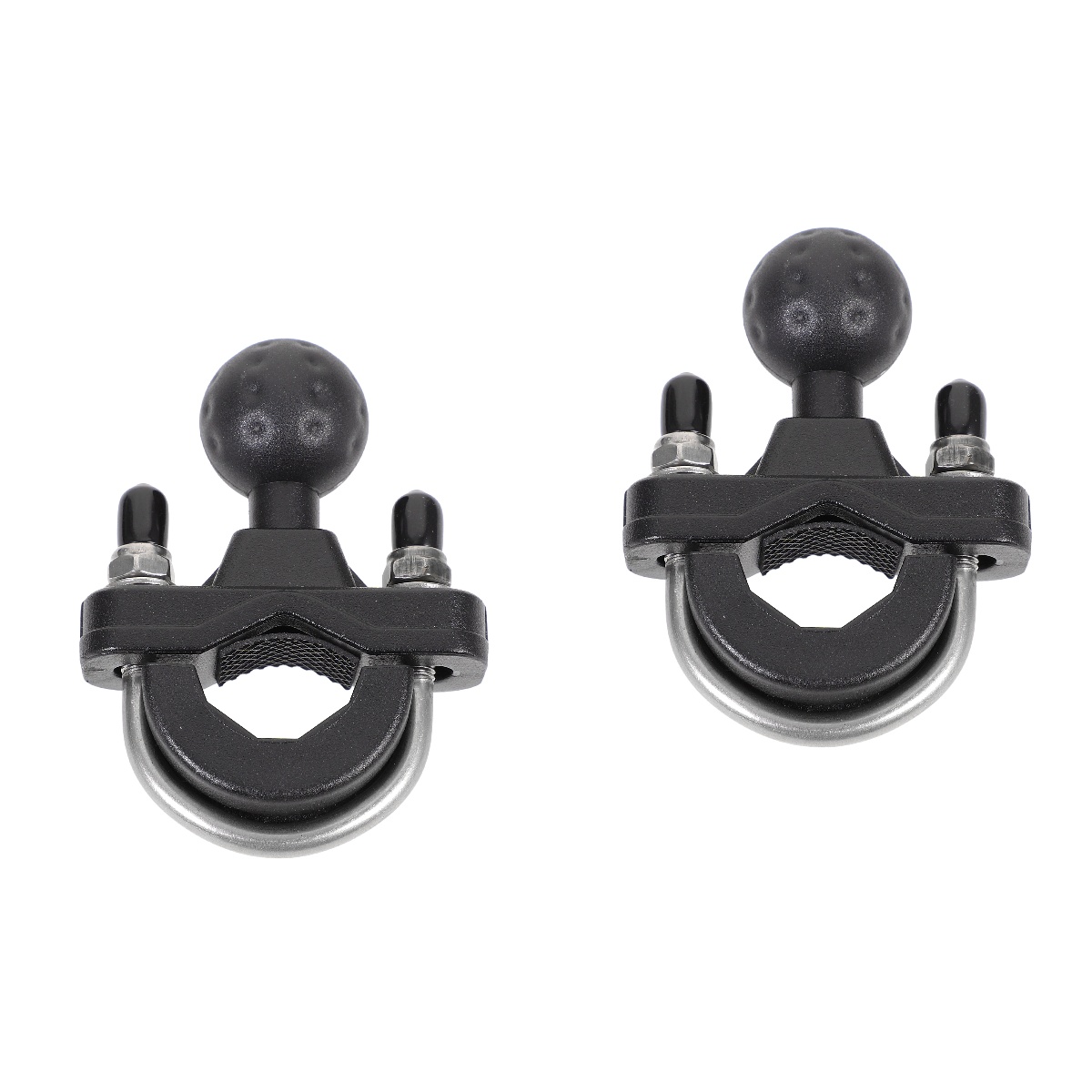 2 Count Mirror Base Bike Phone Mount Handlebar Ram Holder for ...