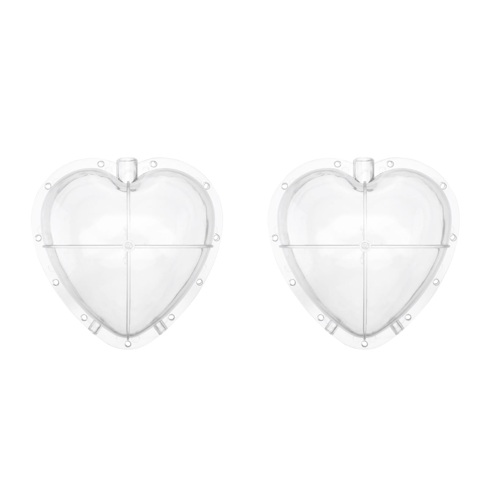 2 Count Mold Scoop Heart Shaped Watermelon Molds Frost Form - Walmart.com