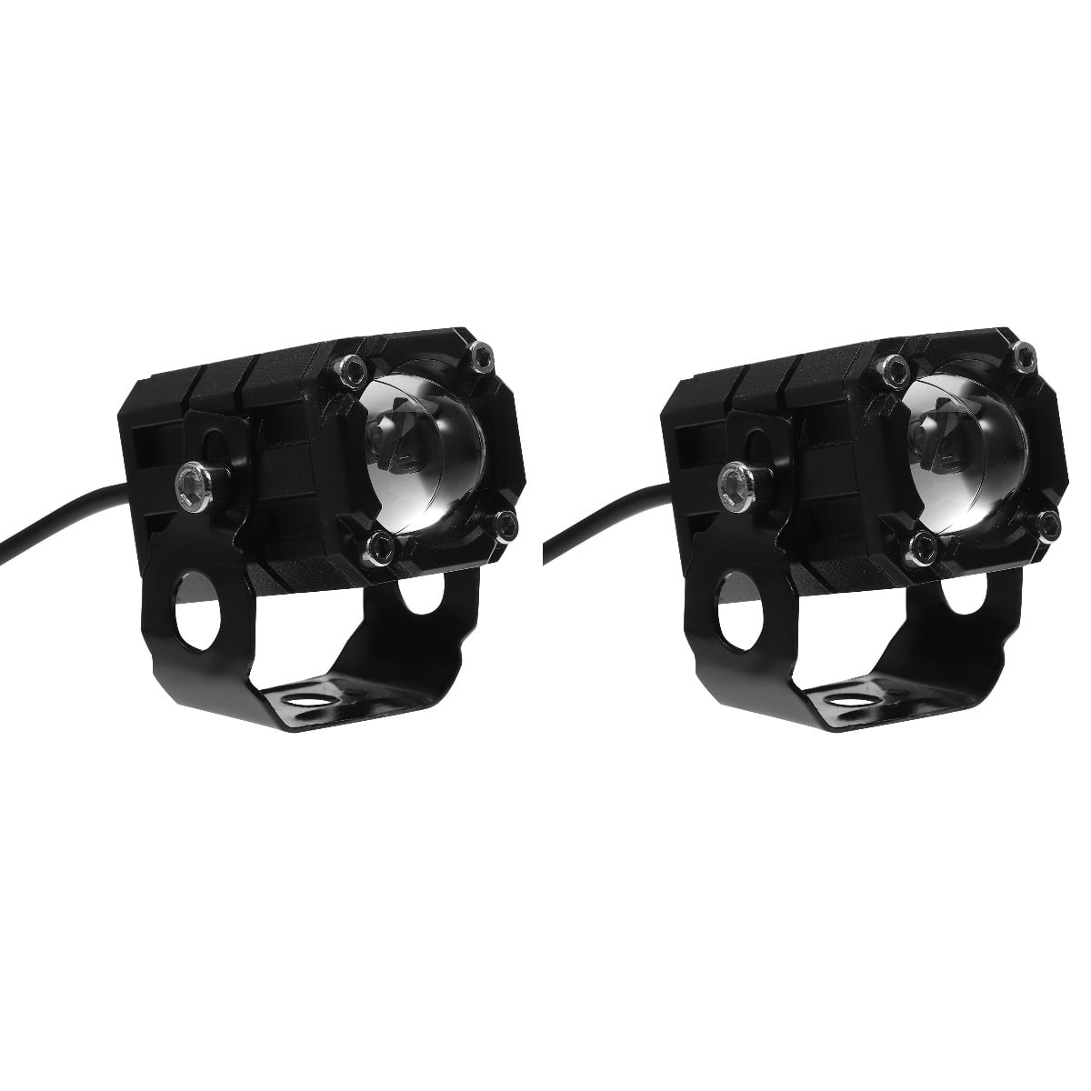 2 Count Motorcycle Spotlight Spot Light Spotlight Motorcycle Fog Light ...
