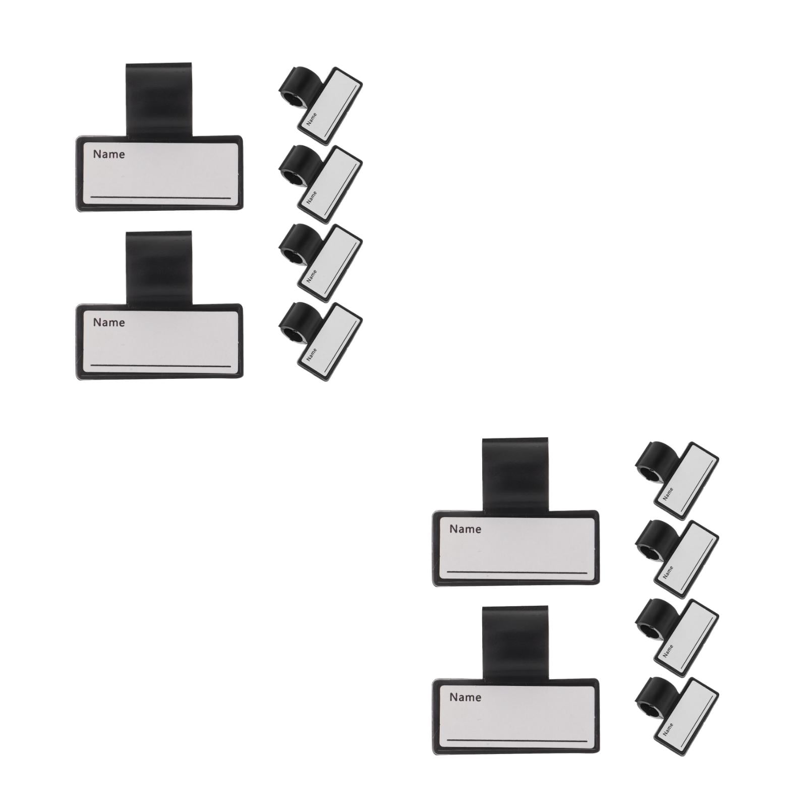 2 Count Name Clips Portable Stethoscope Tube Identification Tag Label ...