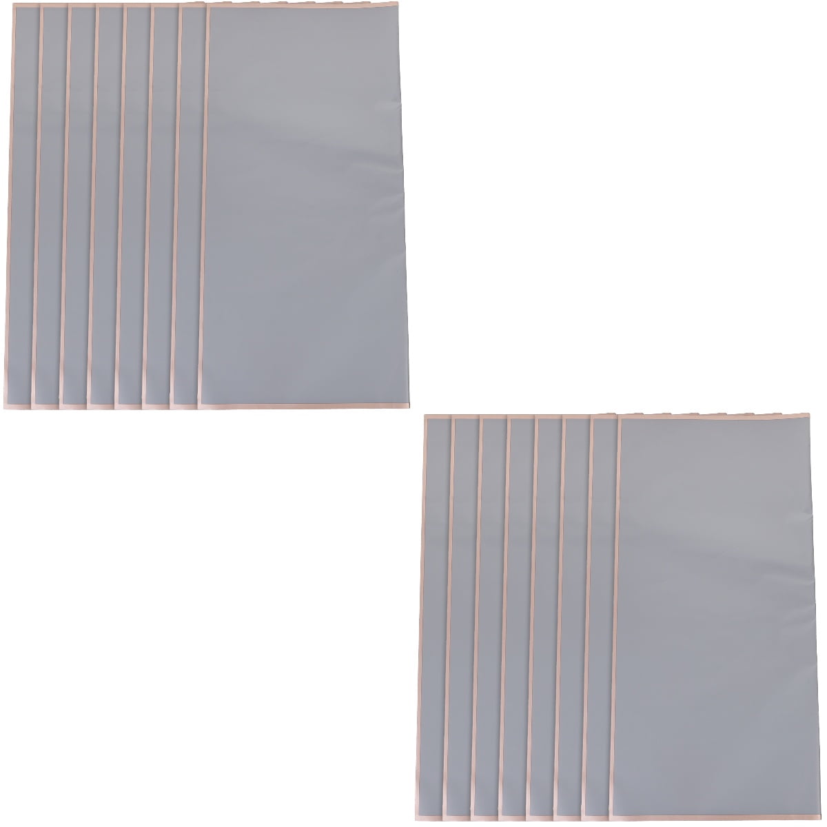 2 Count Paper Flowers Gold-edged Wrapping Coordinating Designs Elegant ...