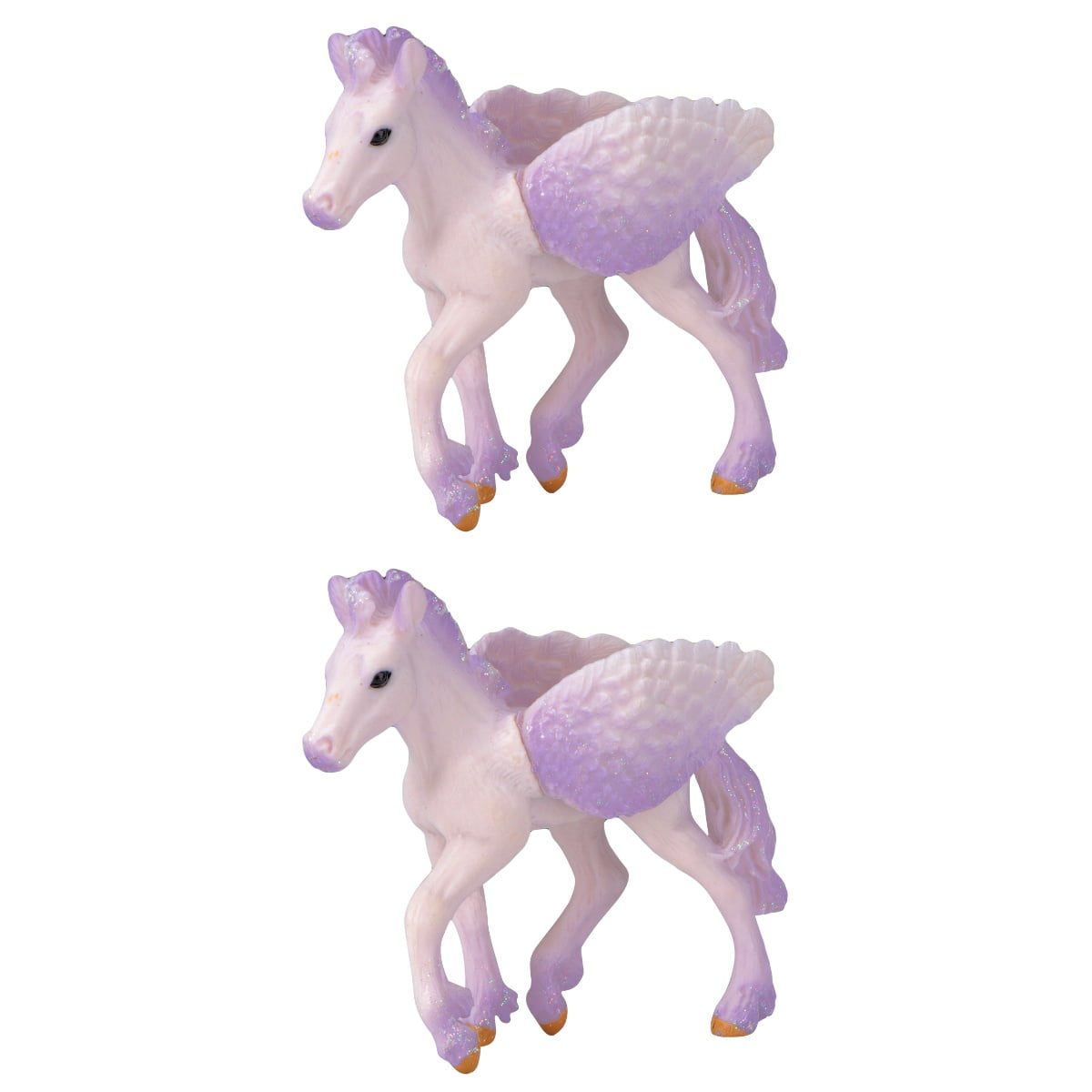 2 Count Pegasus Model Realistic Animal Kids Plaything Child - Walmart.com