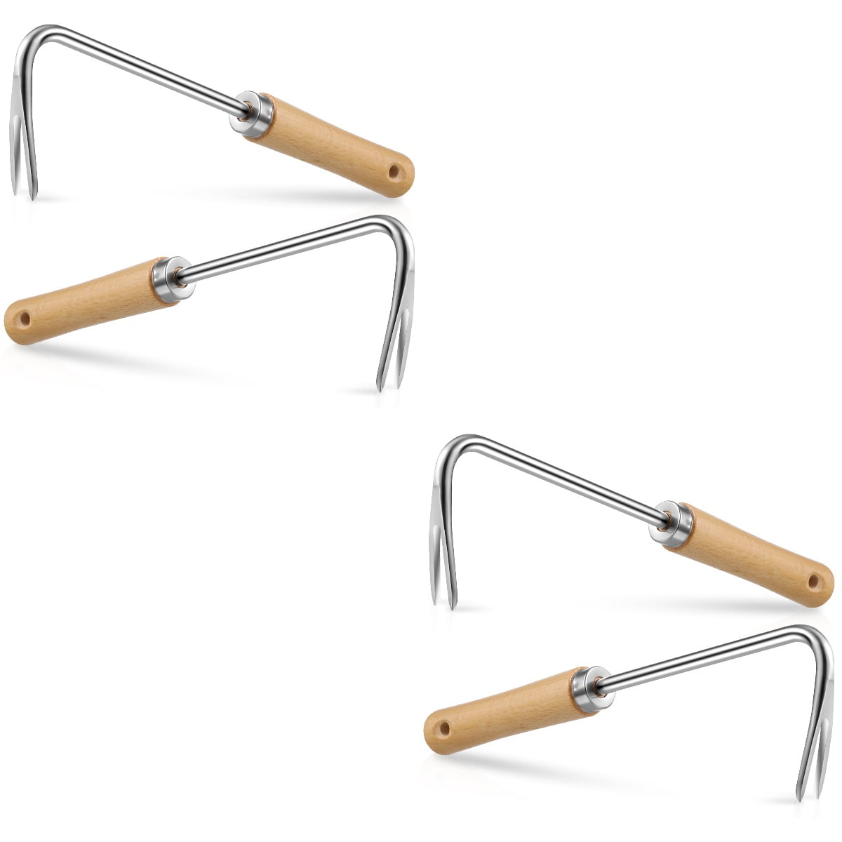 2 Count Picker Straw Hook Easy-to-use Weeder Grass Removal Tool ...