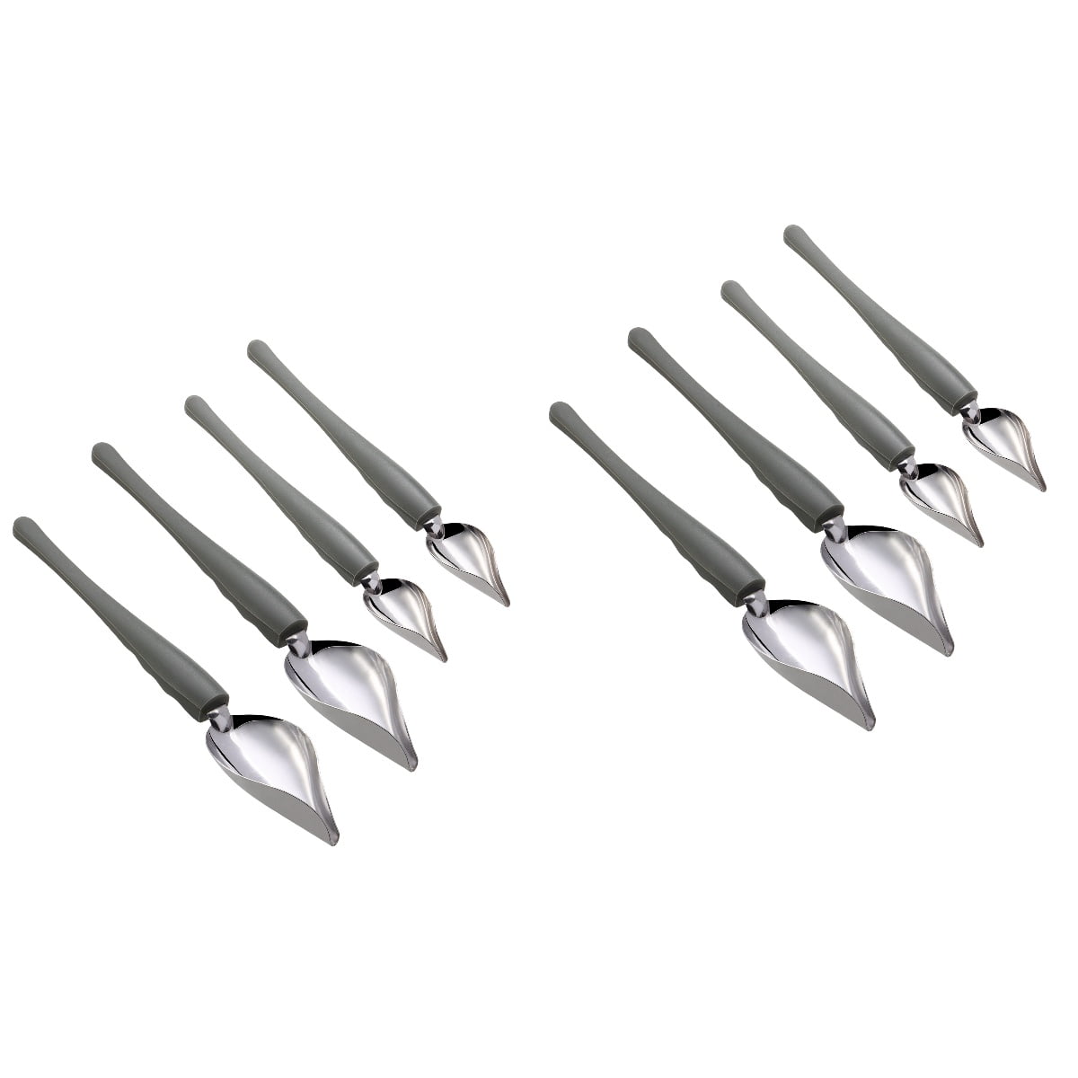 2 Count Piping Spoon Cake Decorations Dessert DIY Spoons DIY Chocolate ...