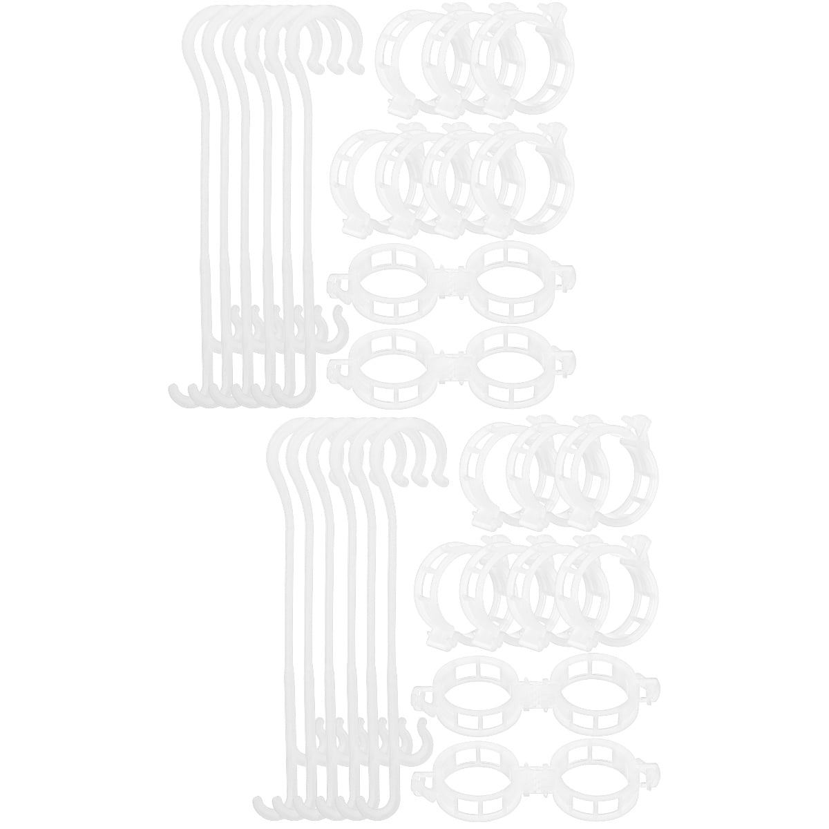2 Count Plant Climbing Vine Hooks Support Clips for Trellis - Walmart.com