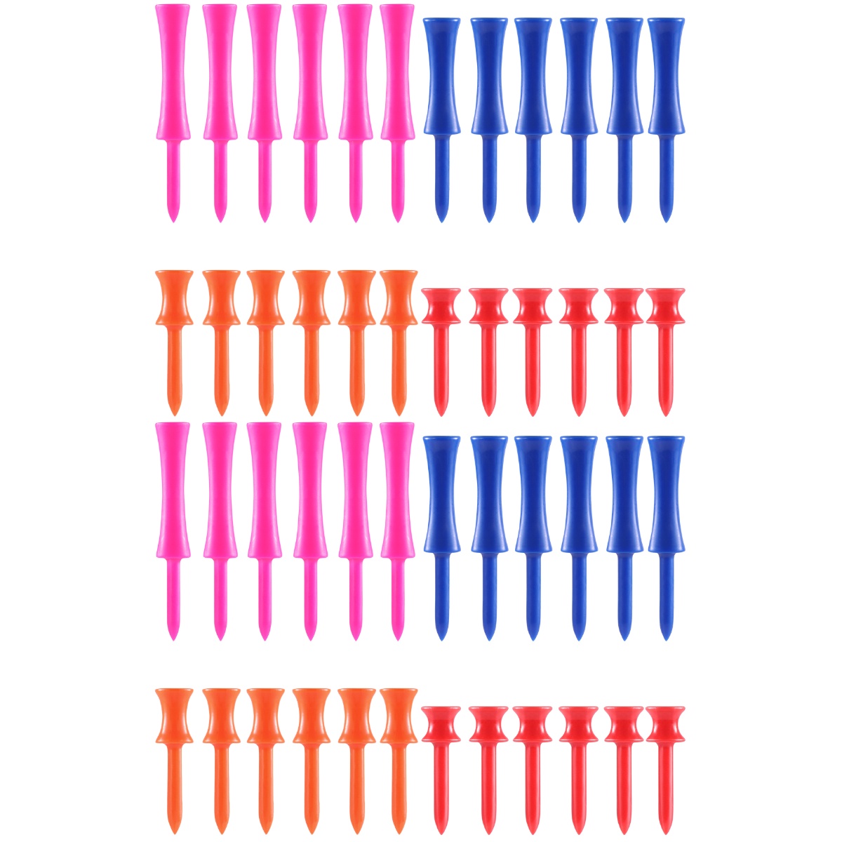 2 Count Plastic Tee Training Accessories Step Man - Walmart.com