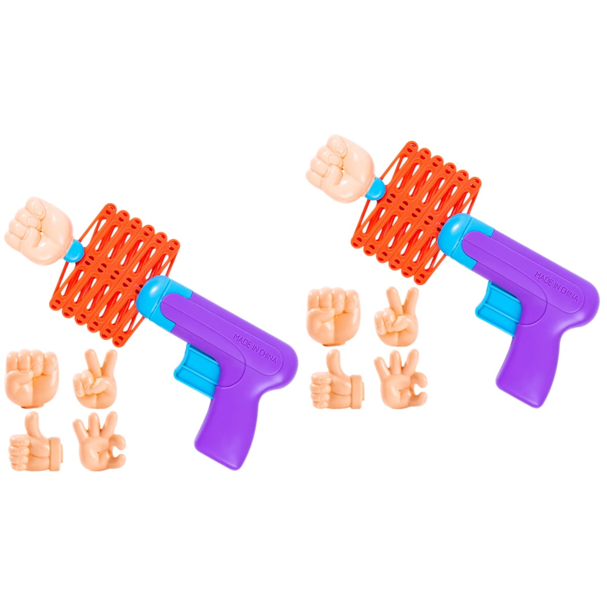 2 Count Pool Toys Baby Shower Games Retractable Fist Spring Design ...