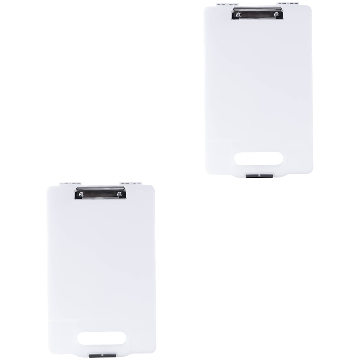 2 Count Portable File Folder Clipboard with Storage Compartment ...