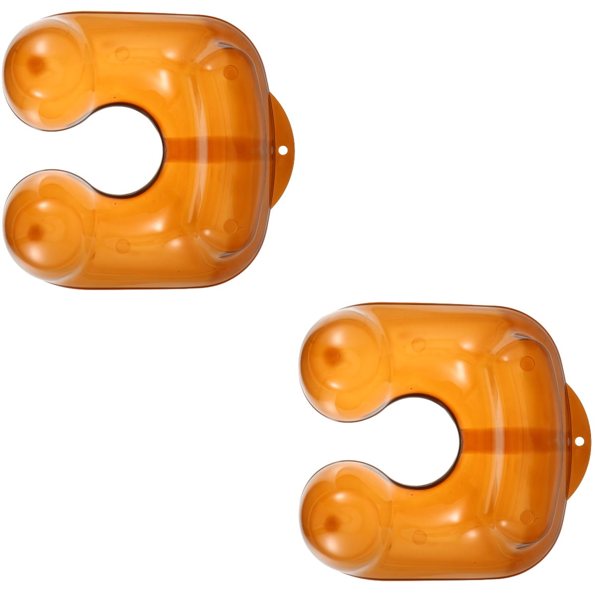 2 Count Portable Hair Washing Basin Hairdressing Neck Tray Perm ...