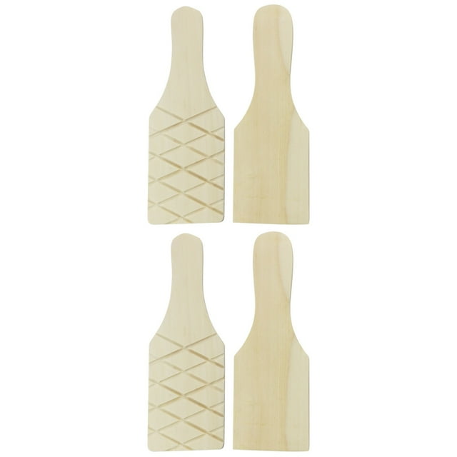 2 Count Pottery Wooden Clapper Clay Paddle Ceramics Paddles Polymer ...