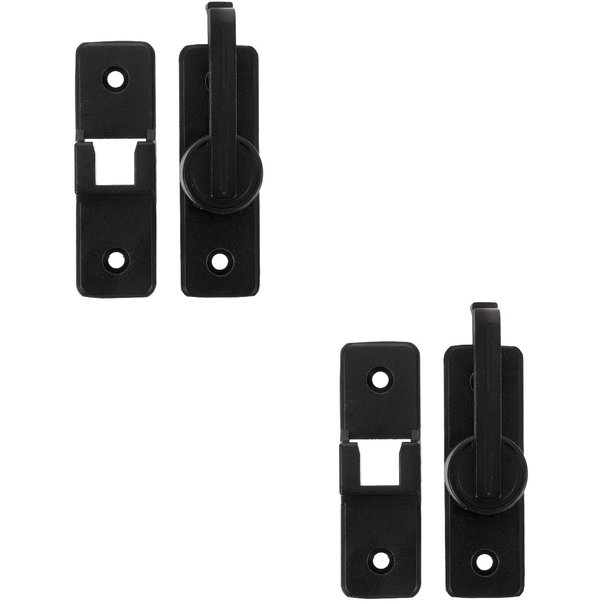 2 Count Punch-free Door Buckle Hook Lock Barn Locks and Latches Indoor ...