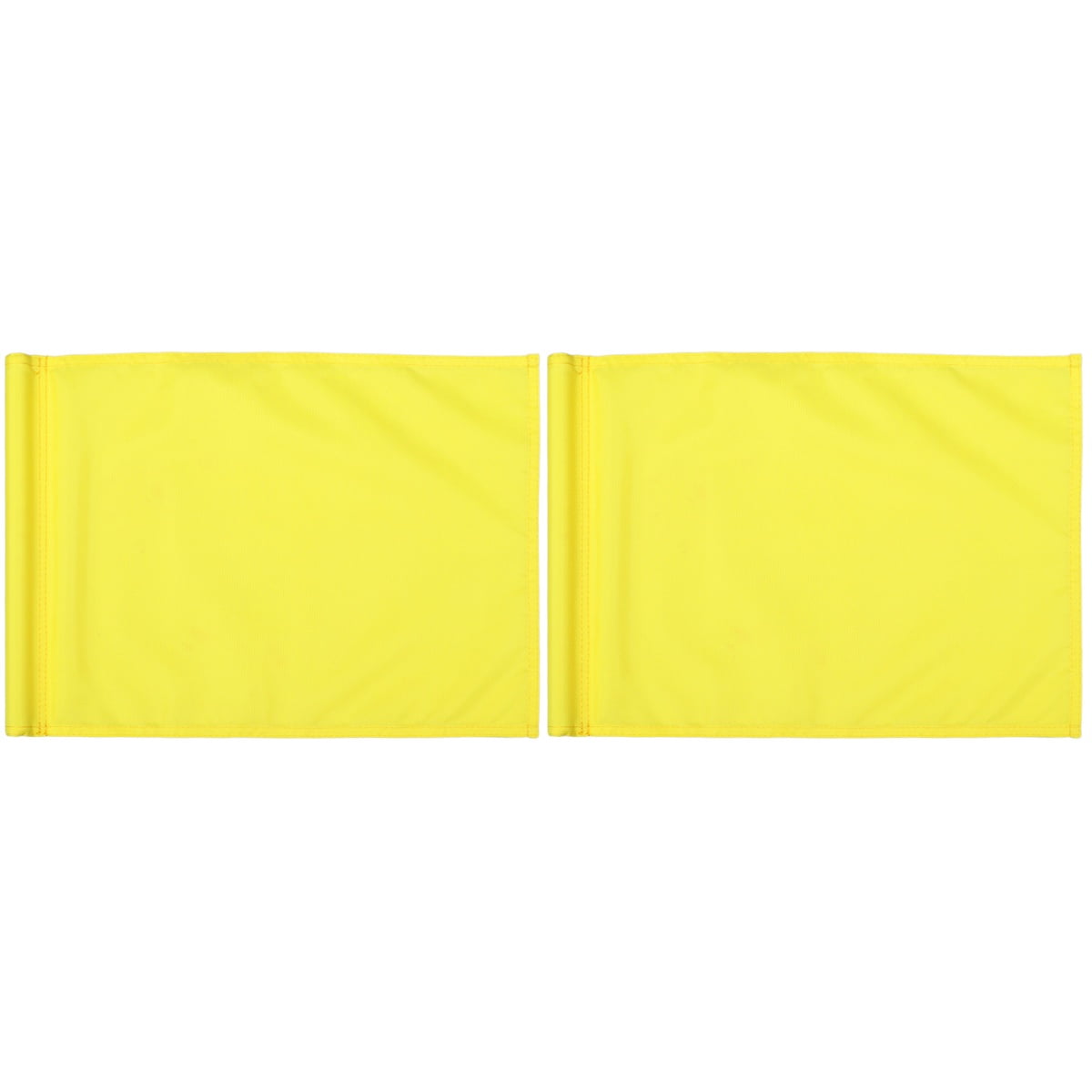 2-Pack Mini Practice Flags in Yellow, Design for Practical Use and ...