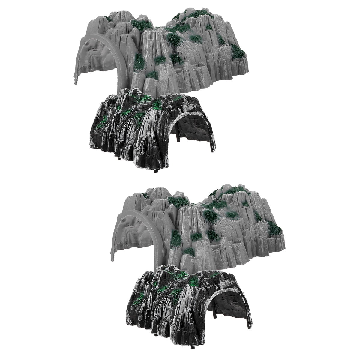 2 Count Railway Tunnel Scenery Simulation Cave Child - Walmart.com