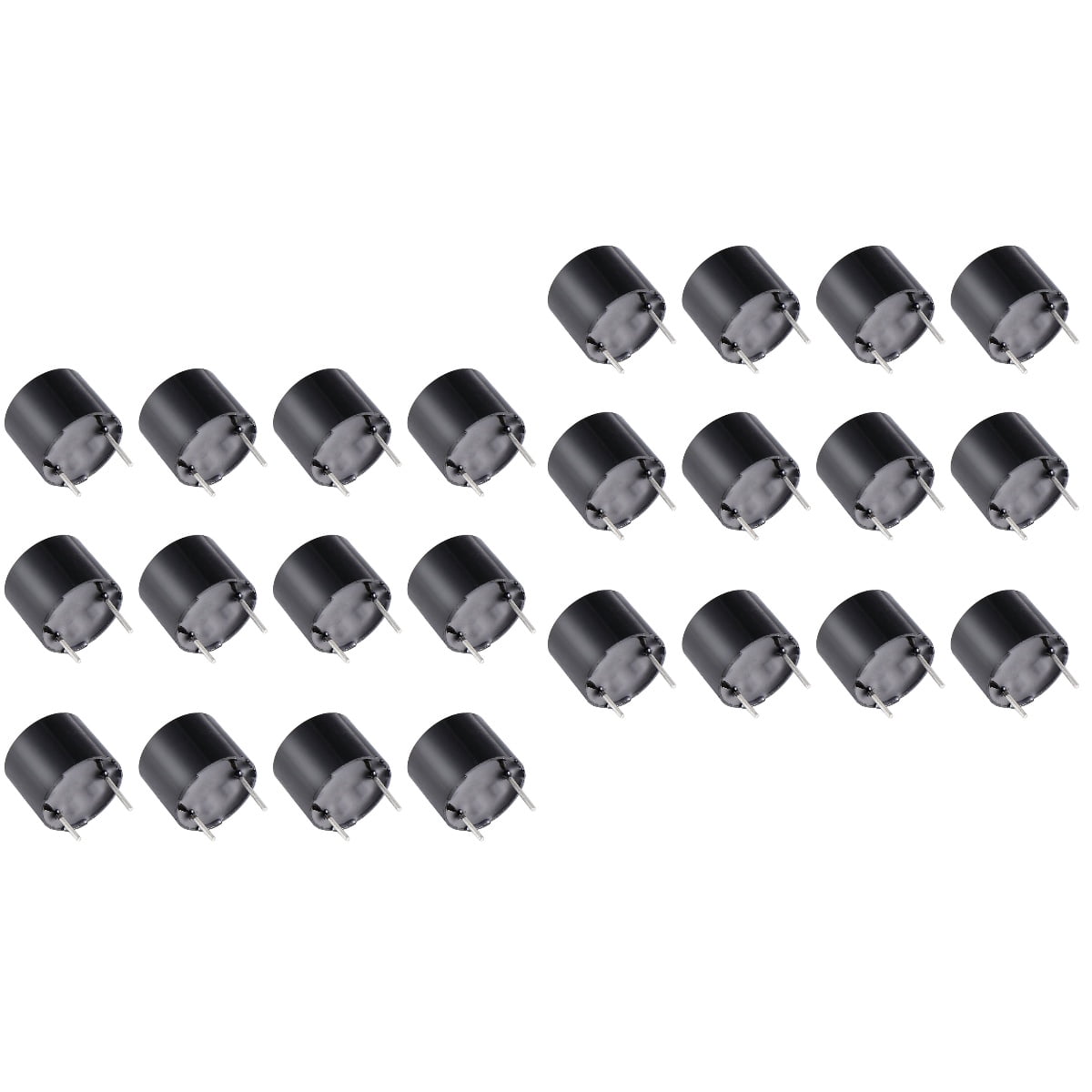 Set of 2 Buzzer Alarm System for Home Security Window Buzzers Black ...